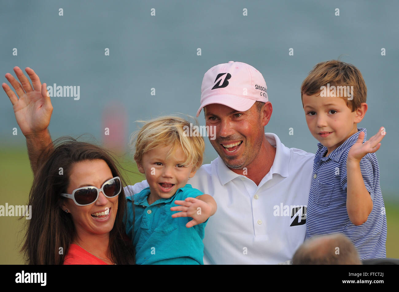 May 13, 2012 - Ponte Vedra, Florida, USA - Matt Kuchar celebrates with ...