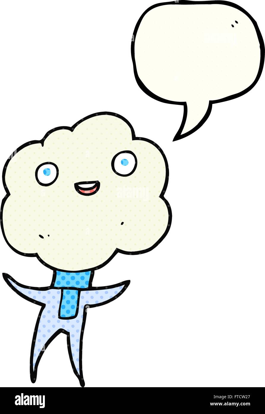 cute cloud head creature Stock Vector Image & Art - Alamy