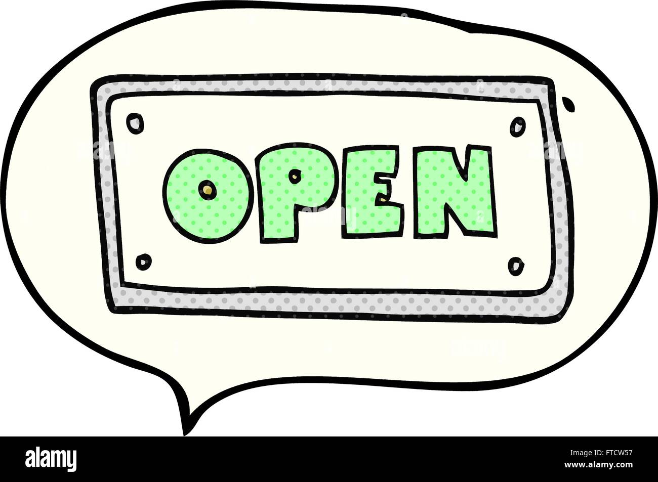 Open comic book bubble hi-res stock photography and images - Alamy