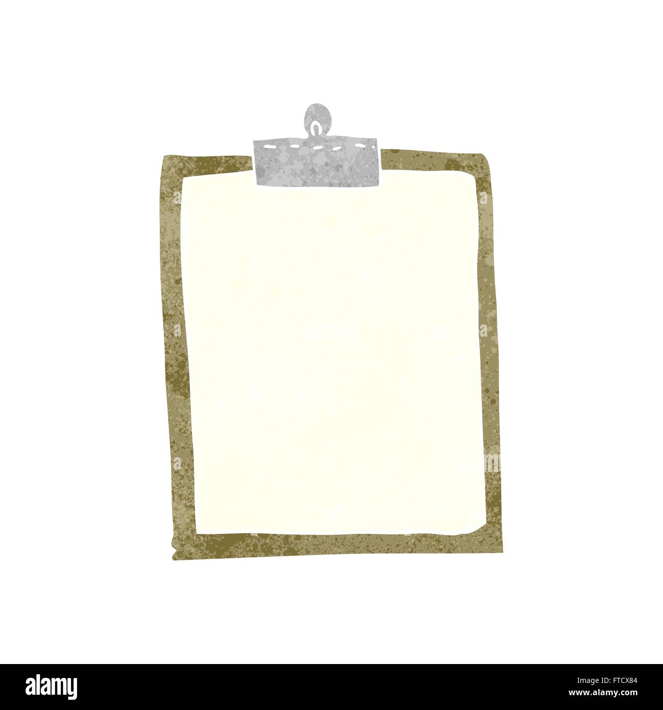 Freehand retro cartoon notes Cut Out Stock Images & Pictures - Alamy