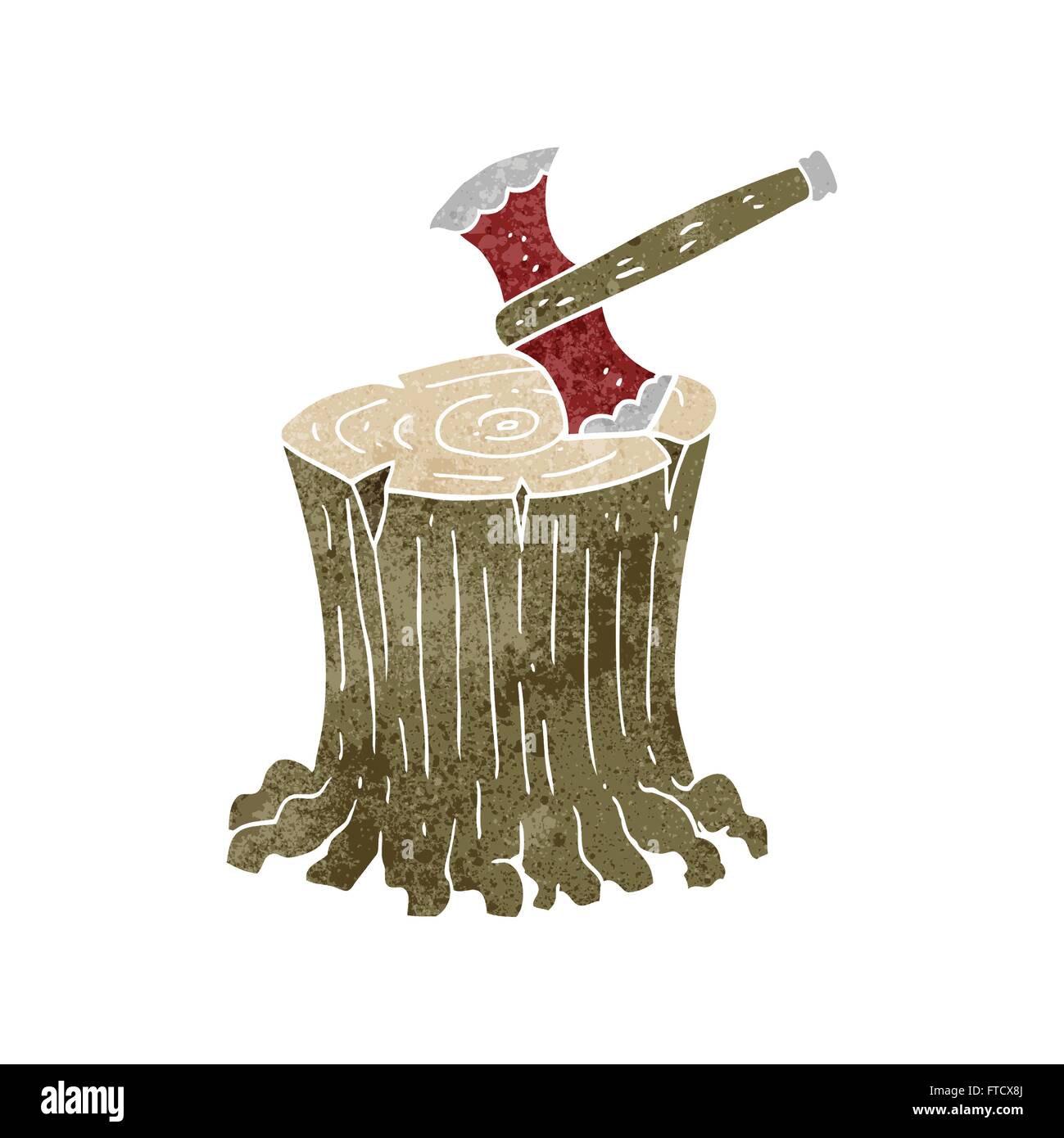 Freehand drawn cartoon axe in hi-res stock photography and images - Alamy