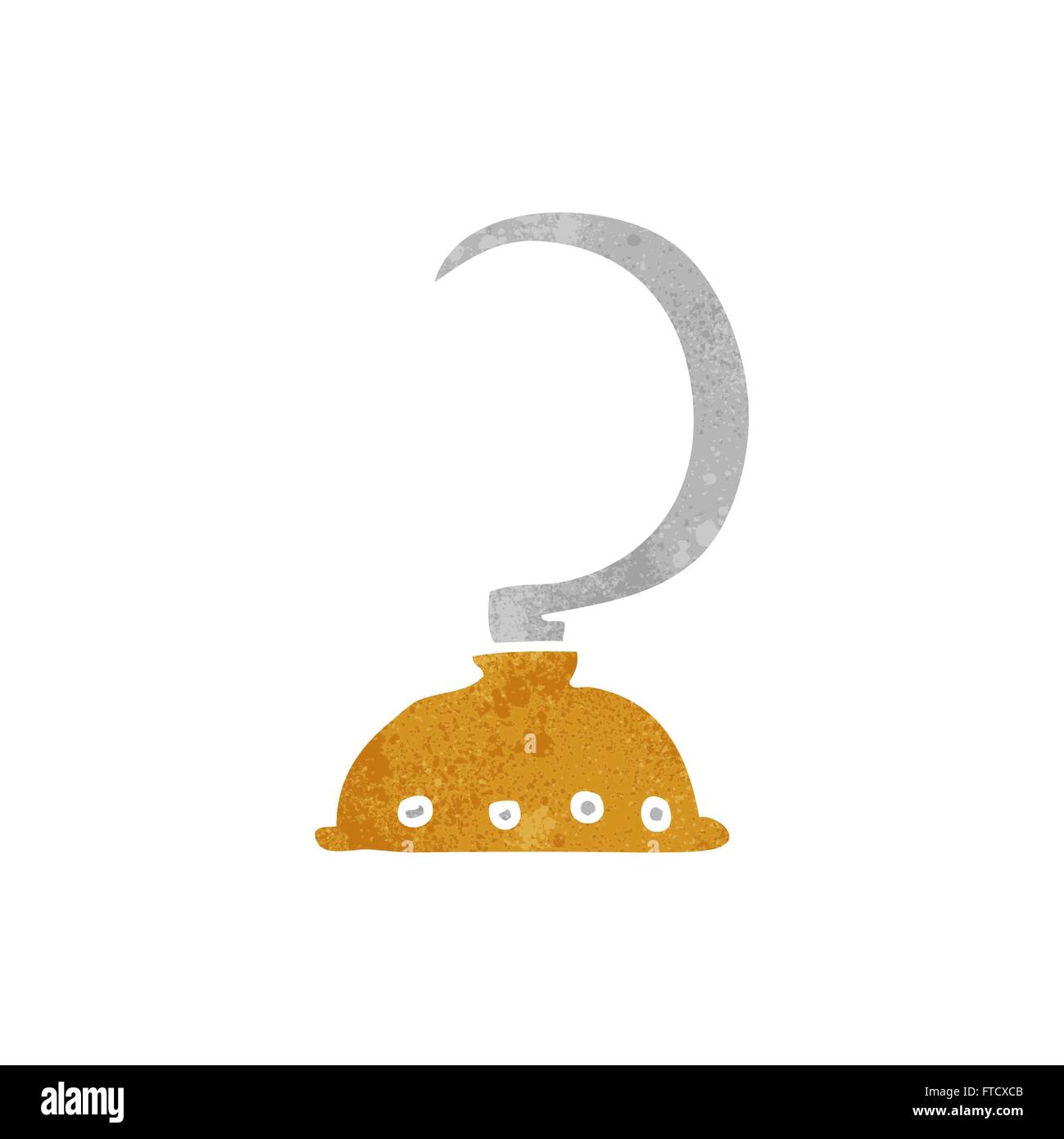 Freehand drawn cartoon pirate hook hi-res stock photography and images ...