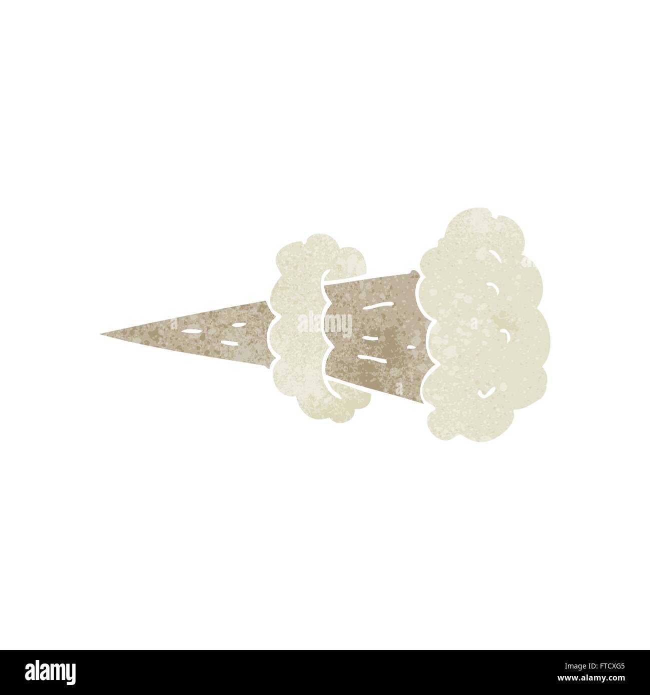 freehand retro cartoon smoke blast Stock Vector Image & Art - Alamy