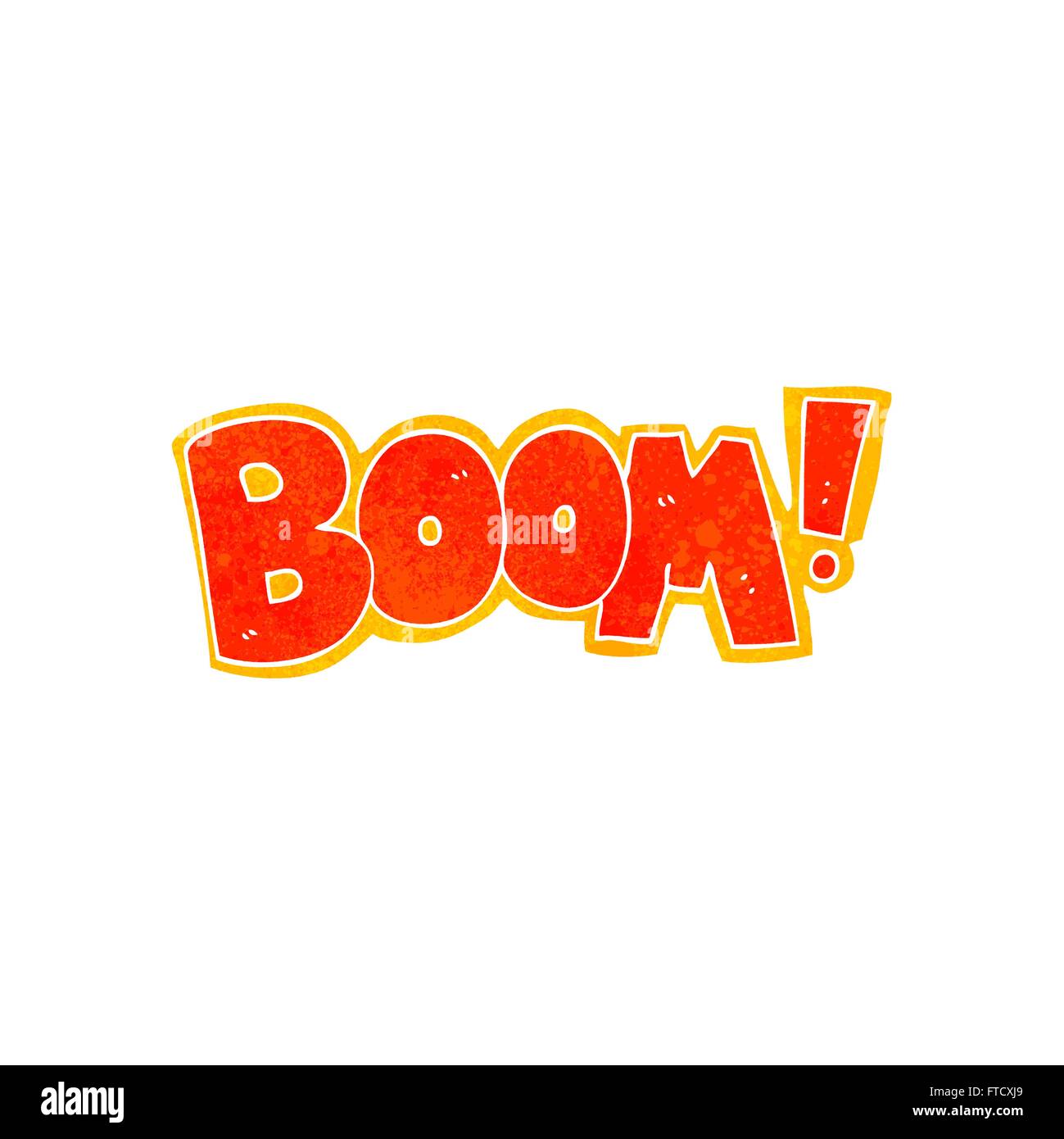 freehand retro cartoon boom symbol Stock Vector Image & Art - Alamy