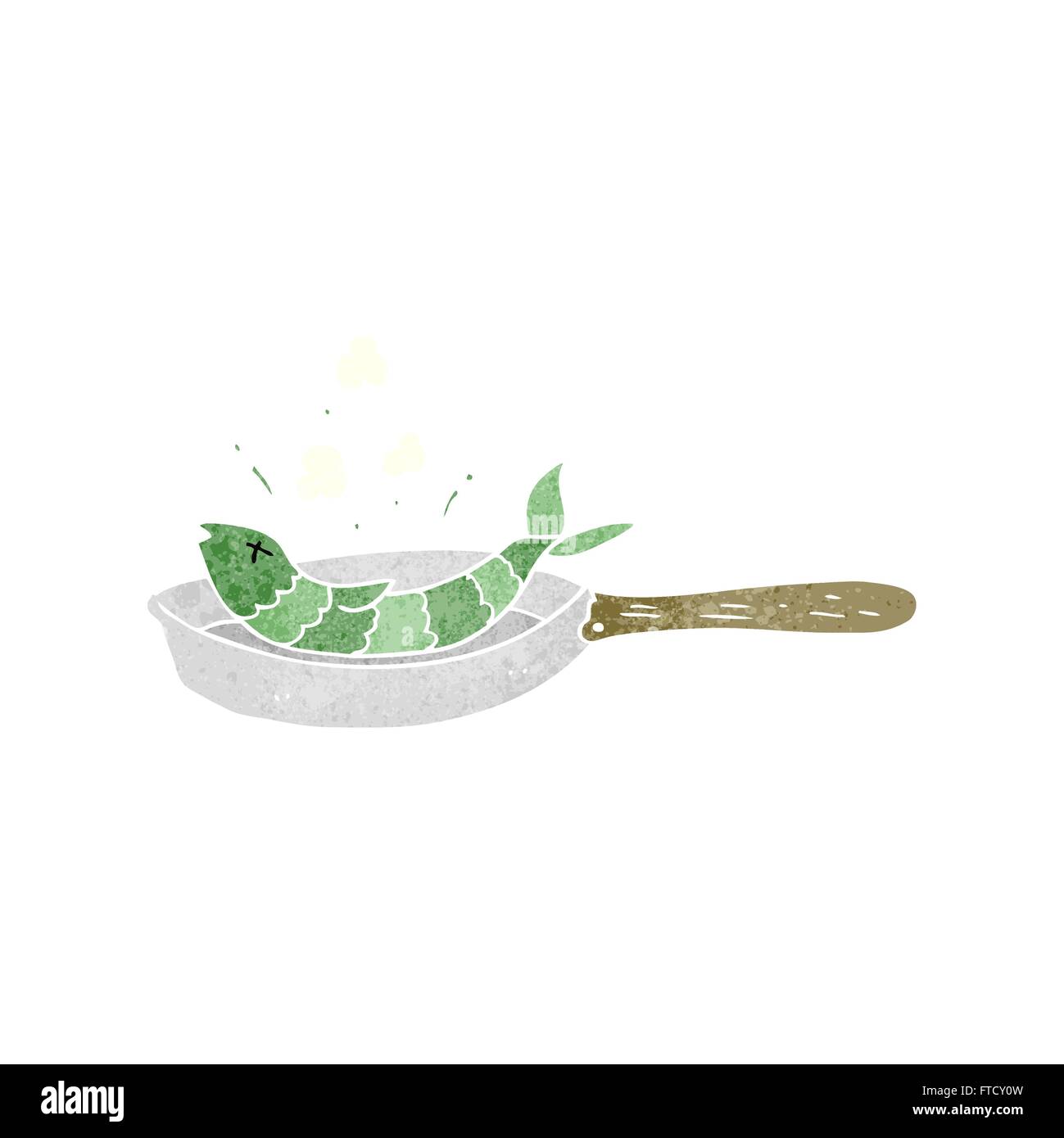 Freehand drawn cartoon frying pan hi-res stock photography and images ...