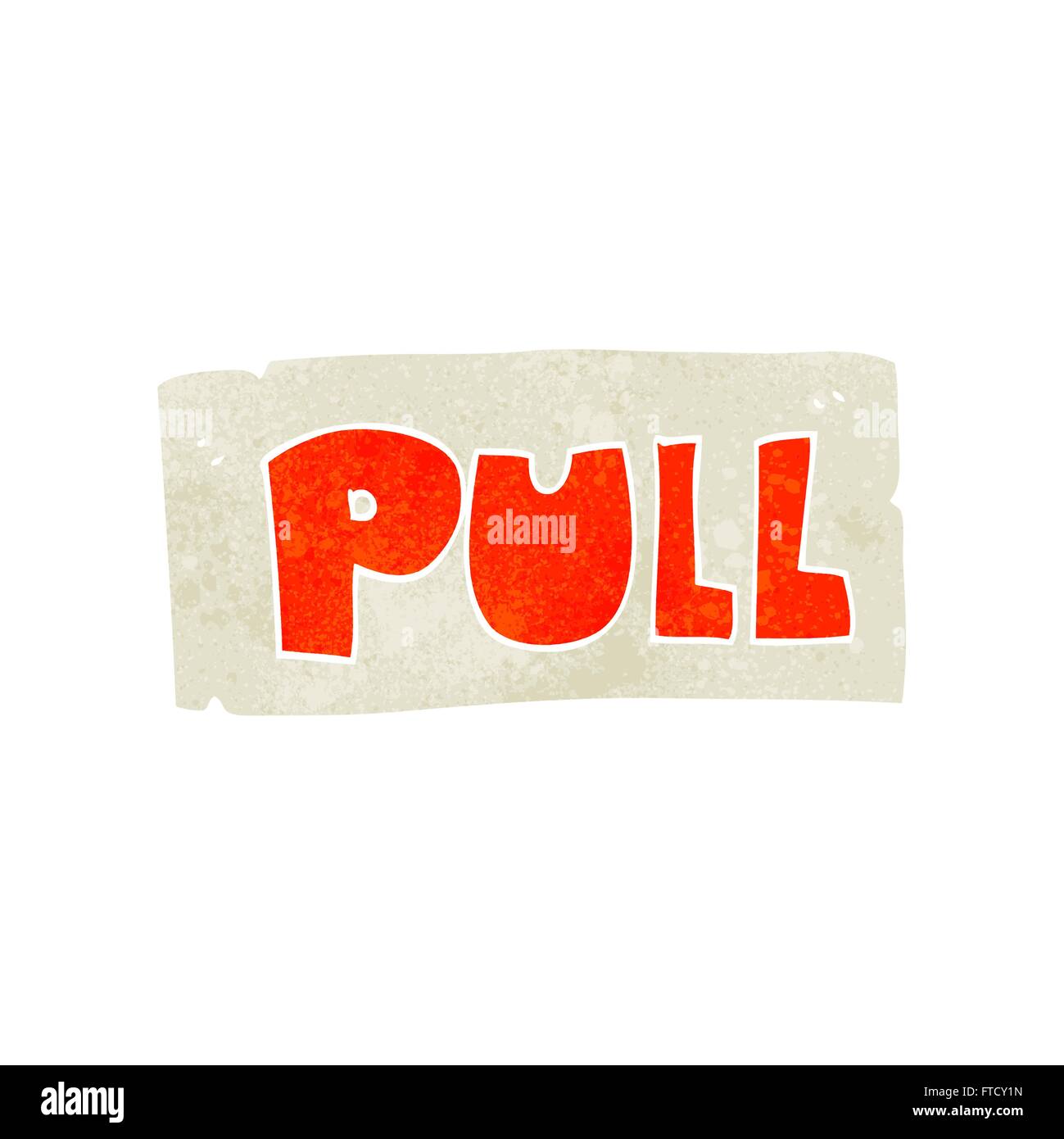 Pull sign door Stock Vector Images - Alamy