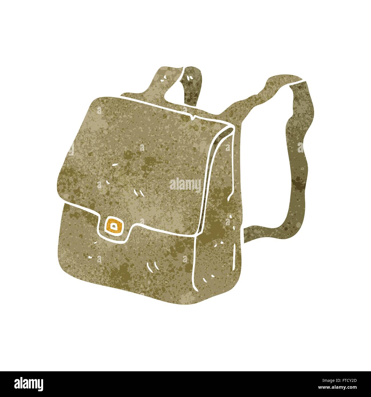 Freehand drawn cartoon backpack hi-res stock photography and images - Alamy