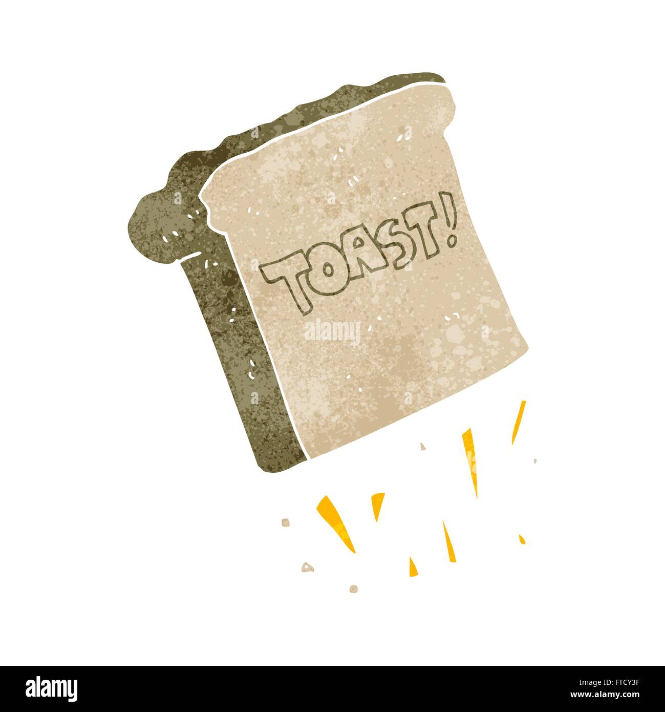 Freehand drawn cartoon toast hi-res stock photography and images - Alamy