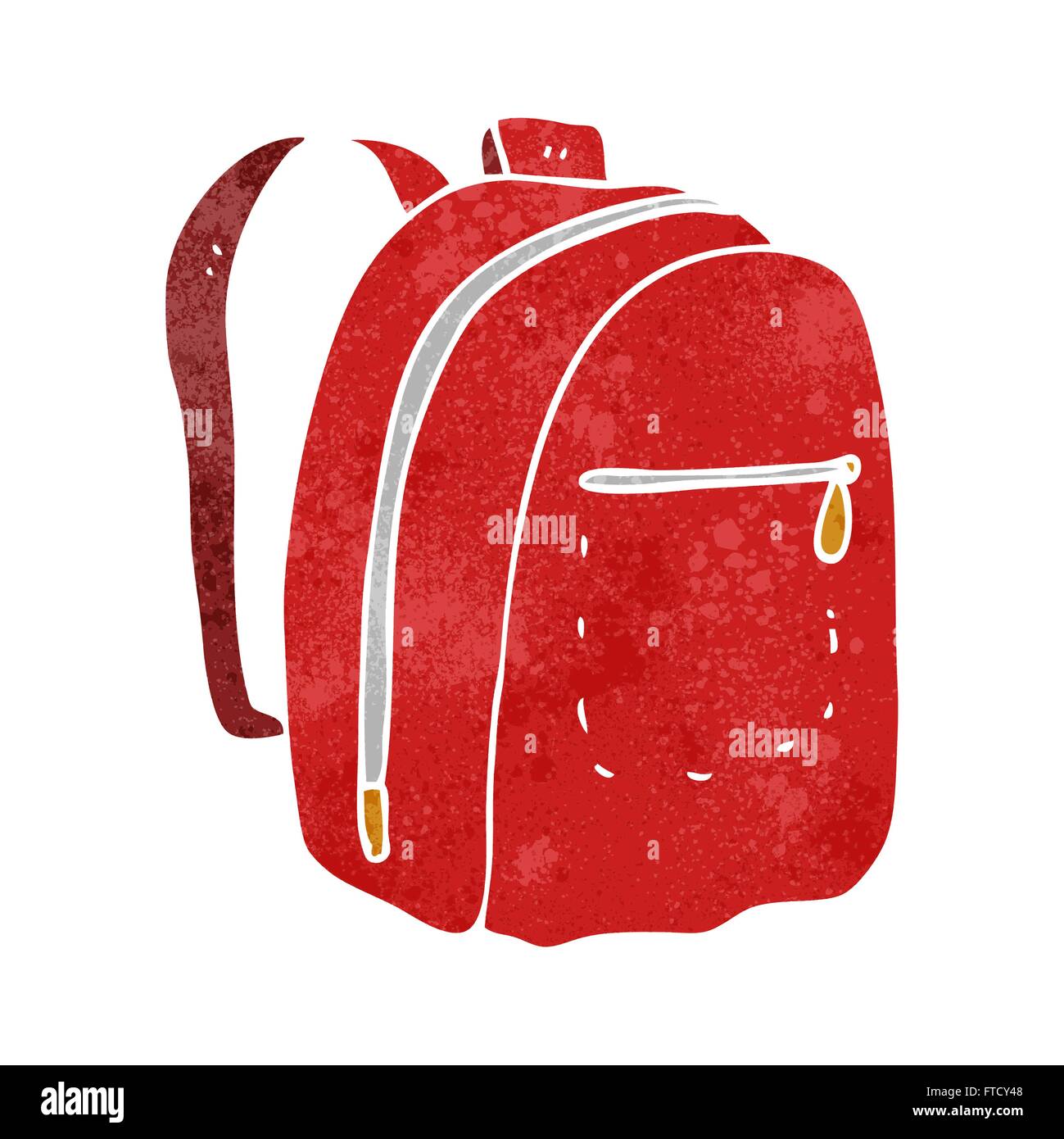 Freehand drawn cartoon backpack hi-res stock photography and images - Alamy