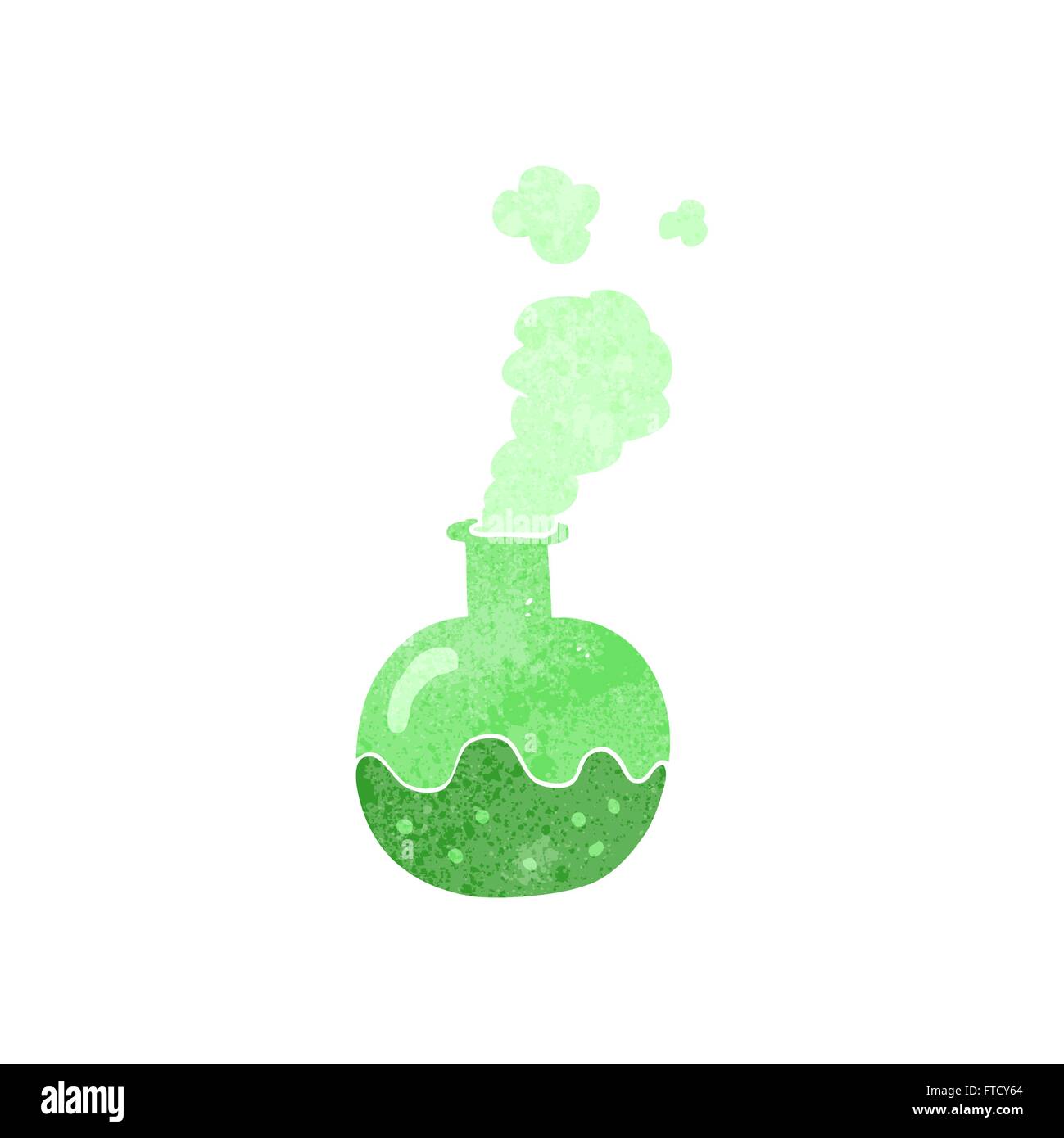 freehand retro cartoon chemical reaction Stock Vector Image & Art - Alamy