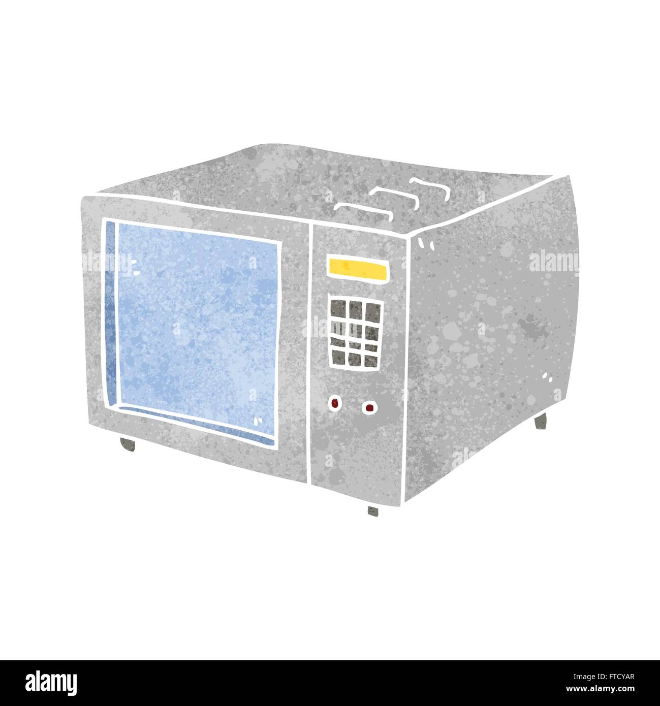 Freehand drawn cartoon microwave hi-res stock photography and images ...