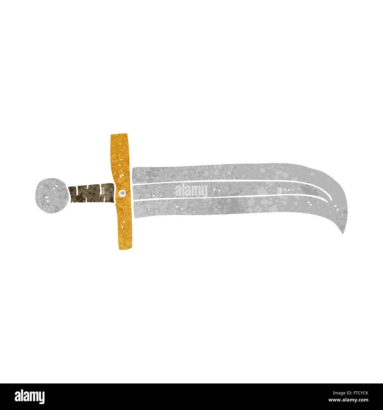 Freehand drawn cartoon hand sword Stock Vector Images - Alamy