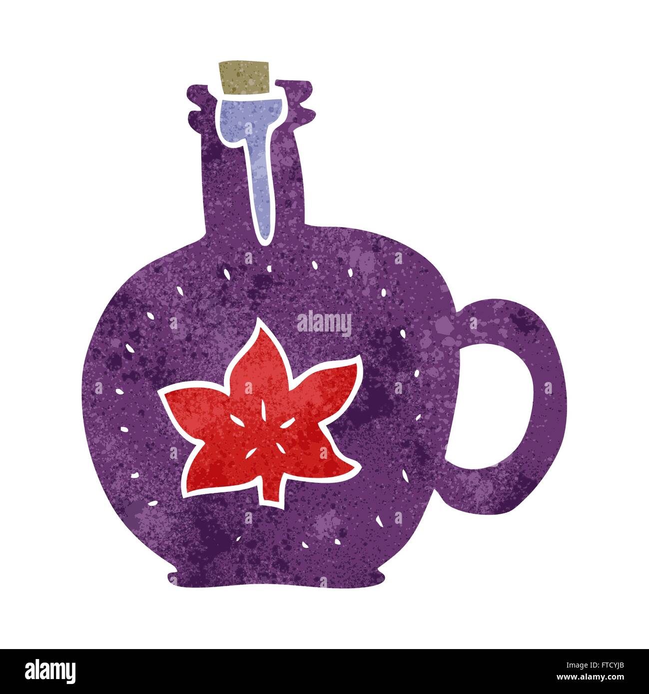 freehand retro cartoon maple syrup Stock Vector Image & Art - Alamy