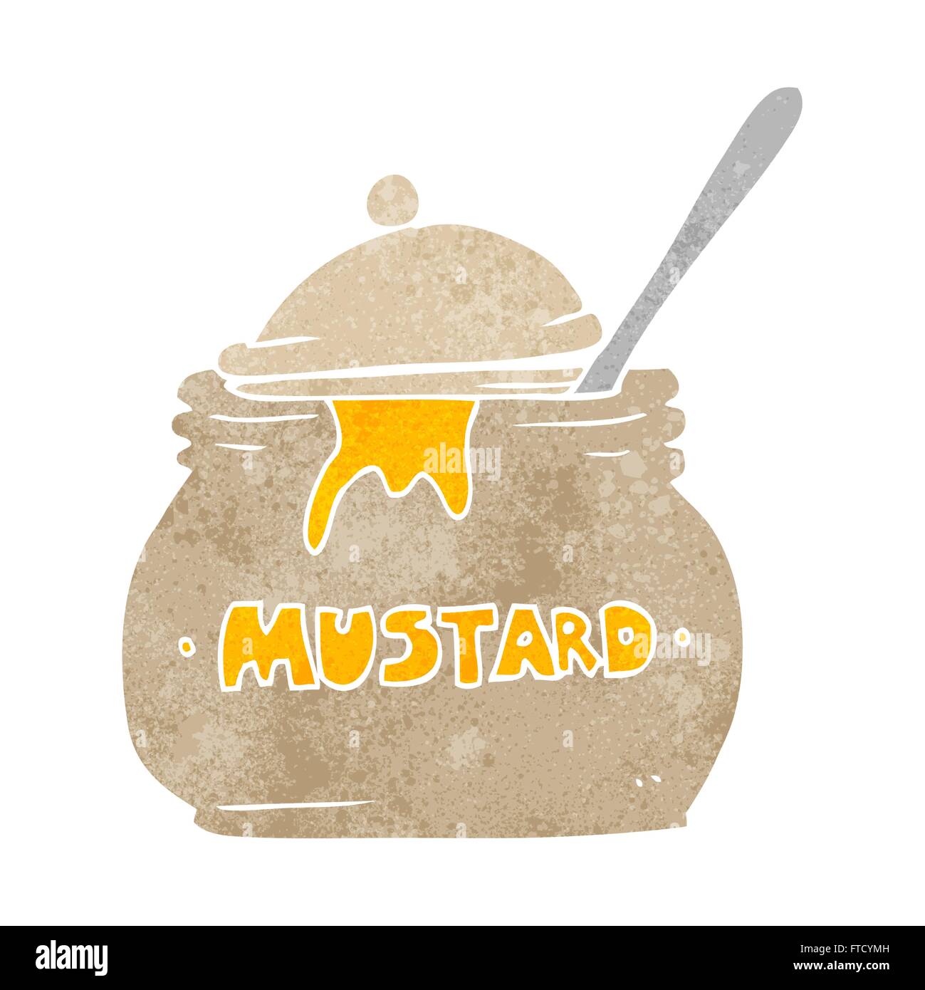The mustard pot Stock Vector Images - Alamy