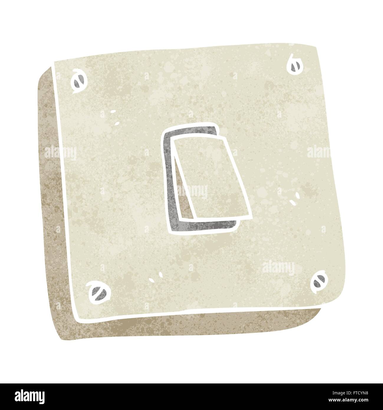 Retro switch drawing Stock Vector Images - Alamy