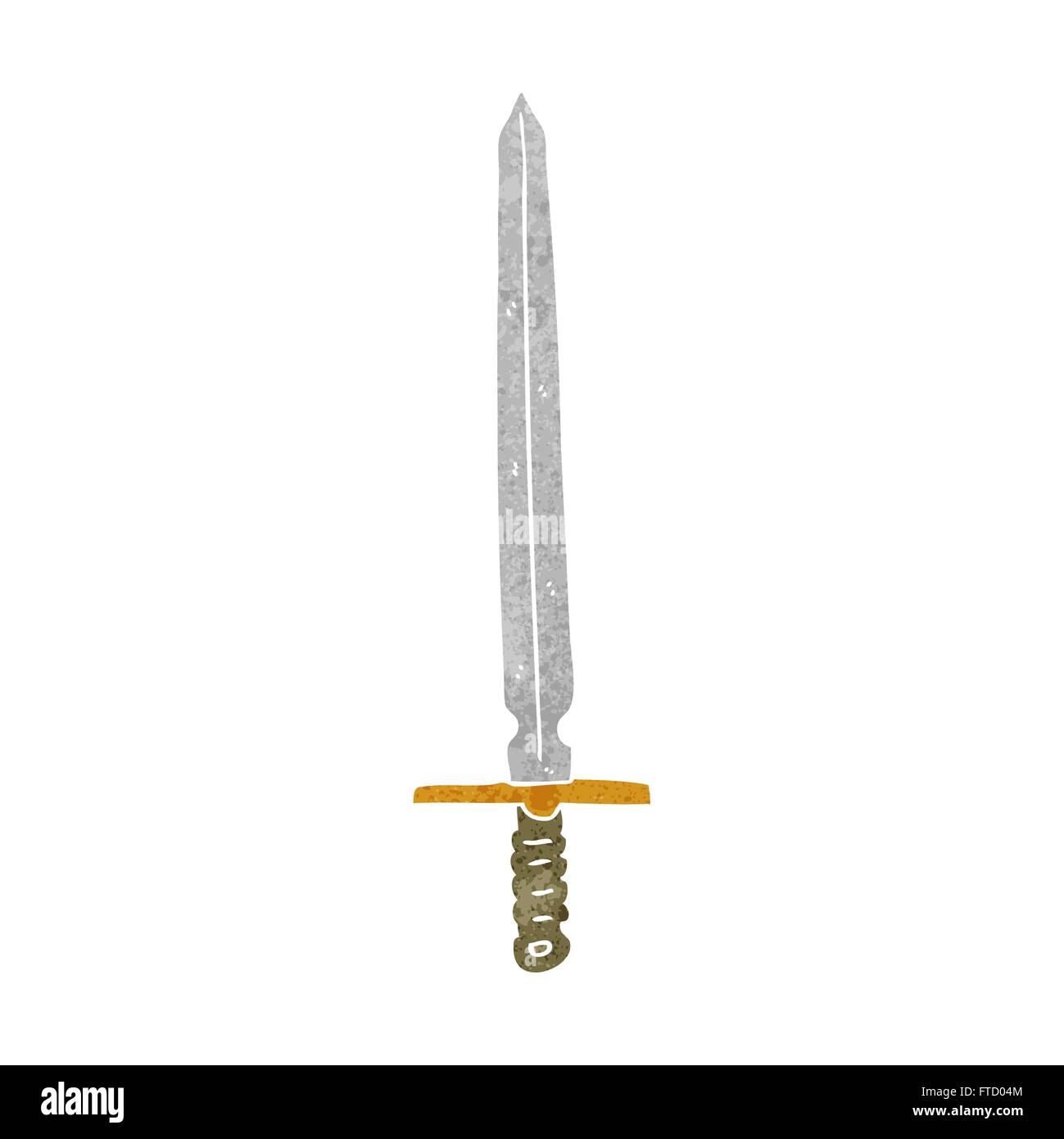 Freehand drawn cartoon hand sword Stock Vector Images - Alamy