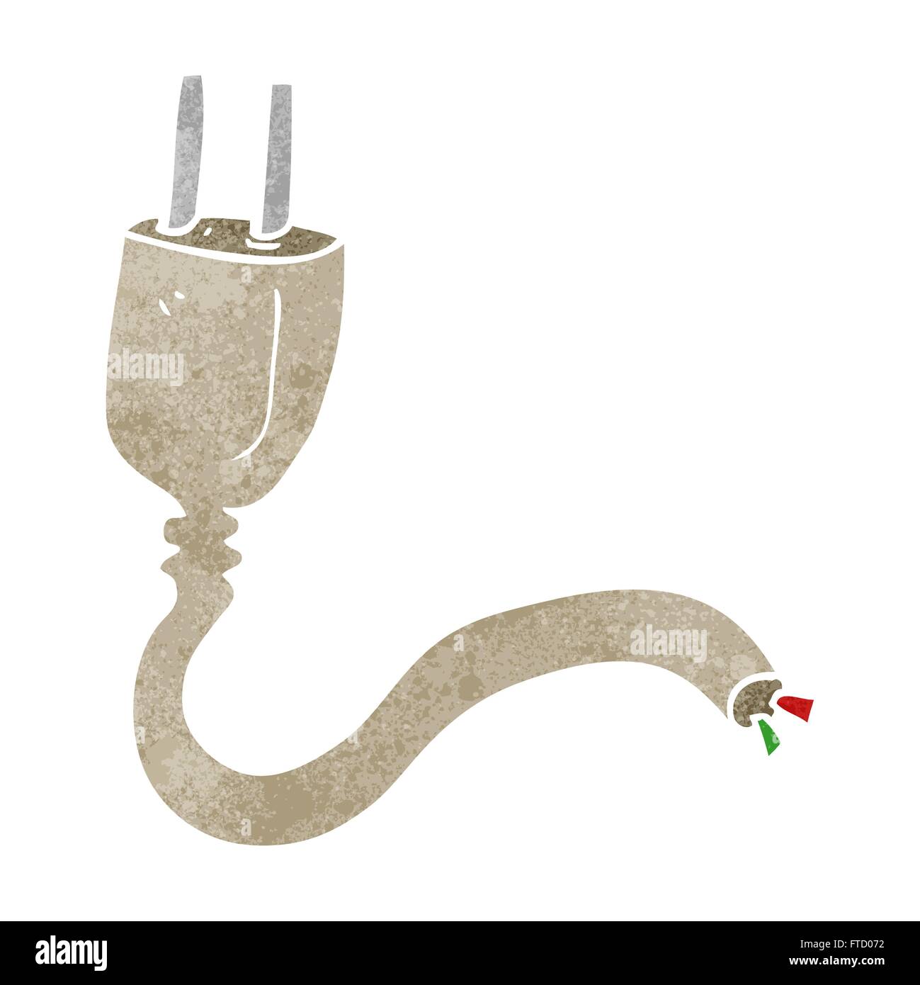 Freehand drawn cartoon electrical plug hi-res stock photography and ...