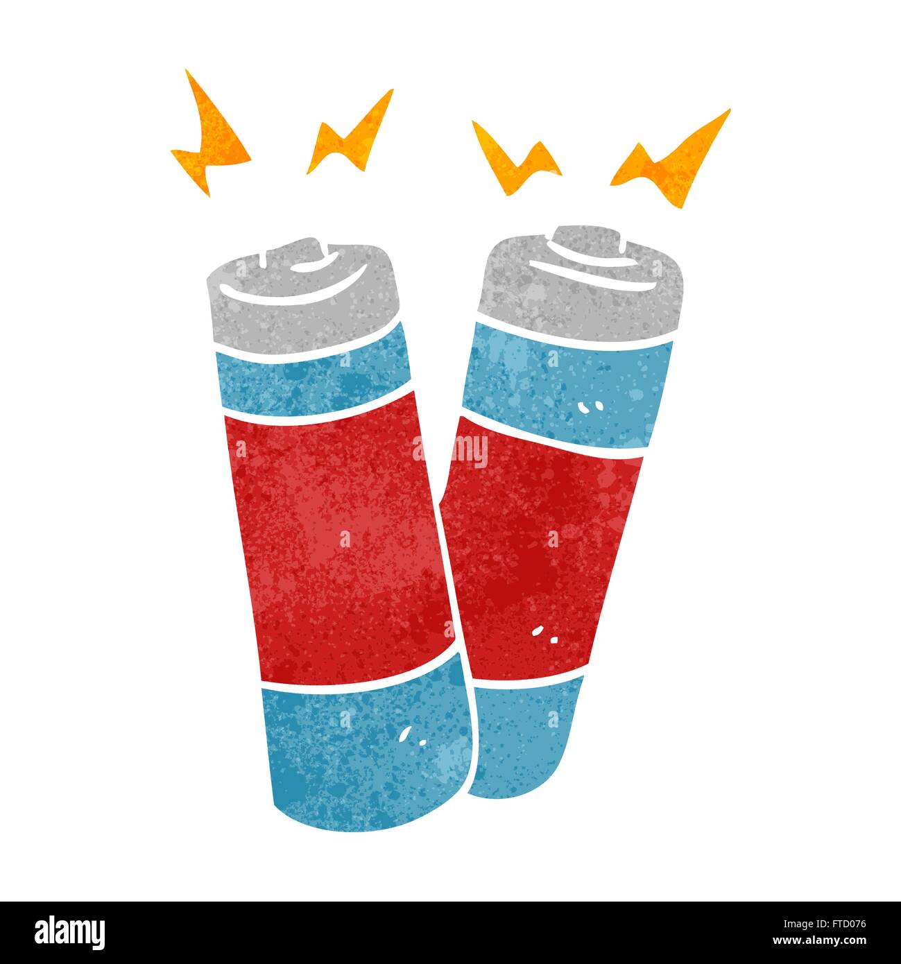 Cartoon batteries Cut Out Stock Images & Pictures - Alamy