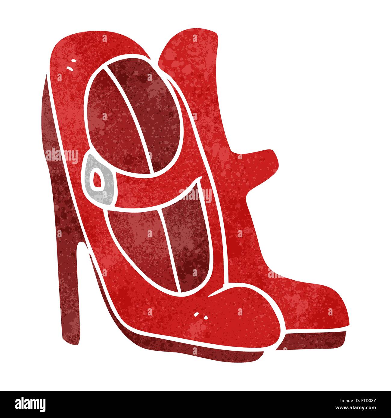 Shoes high heeled Stock Vector Images - Alamy