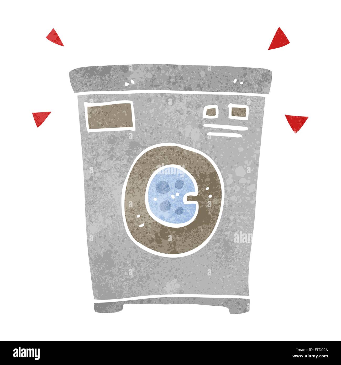Washing machine cartoon doodle hi-res stock photography and images - Alamy