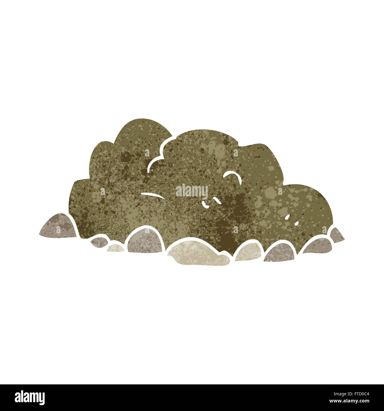 Pile of dirt Stock Vector Images - Alamy