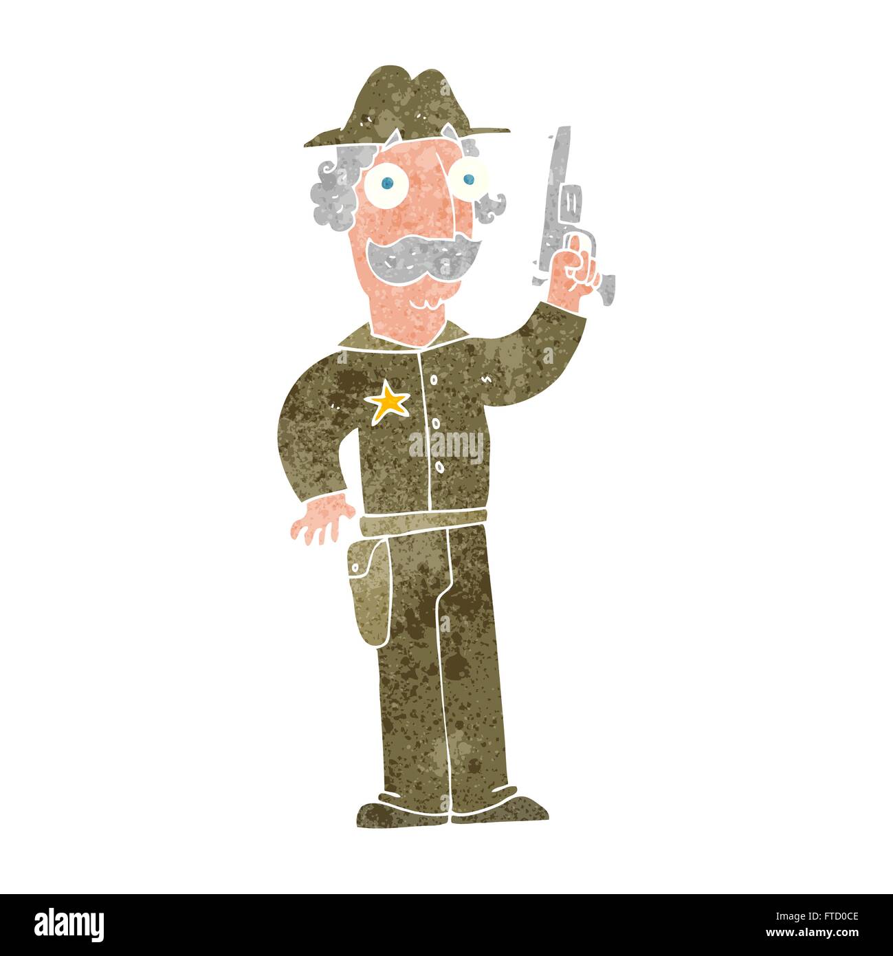 Gunfighter drawing hi-res stock photography and images - Alamy