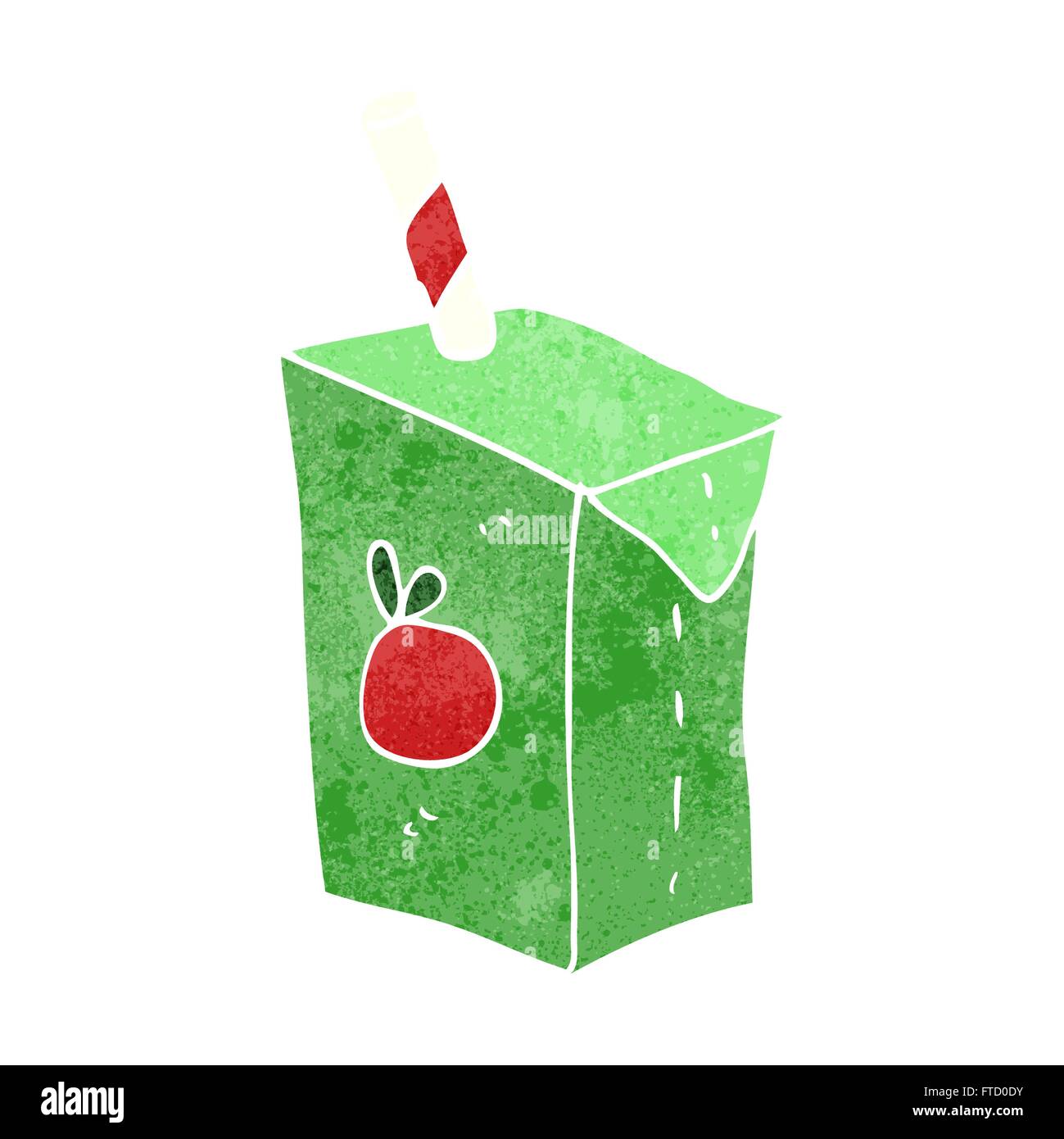 Freehand drawn cartoon juice box hi-res stock photography and images ...