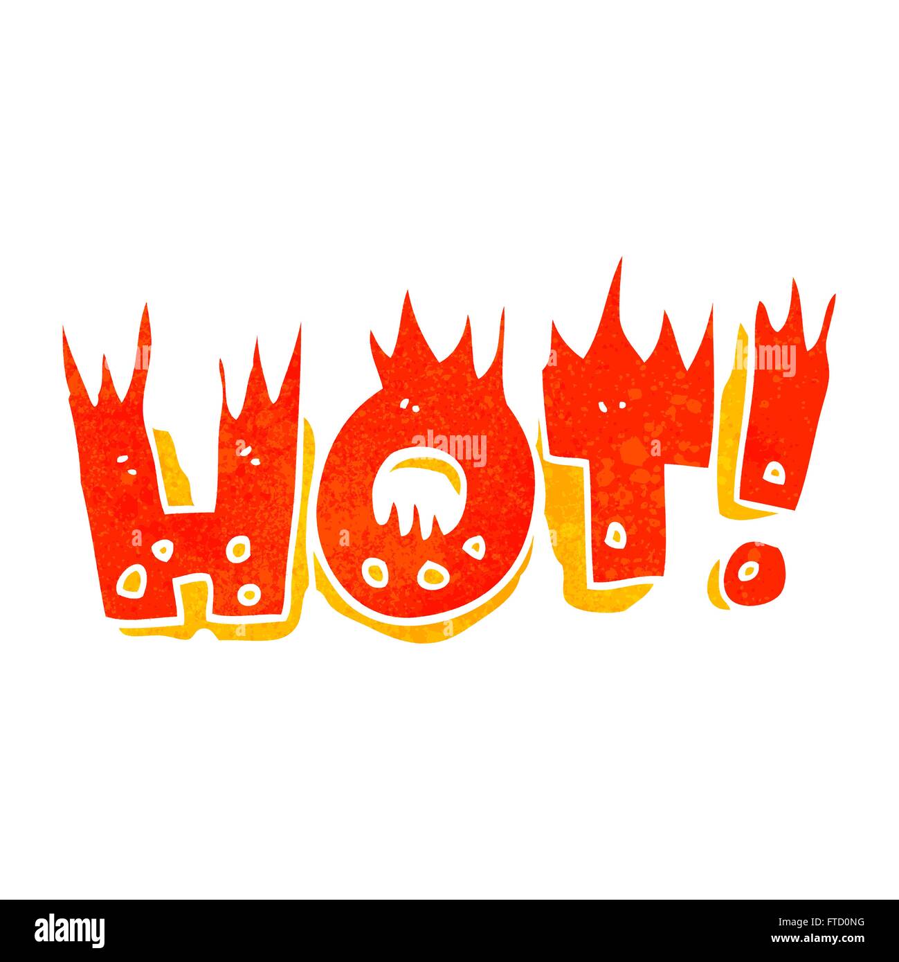 Freehand drawn cartoon hot symbol hi-res stock photography and images ...