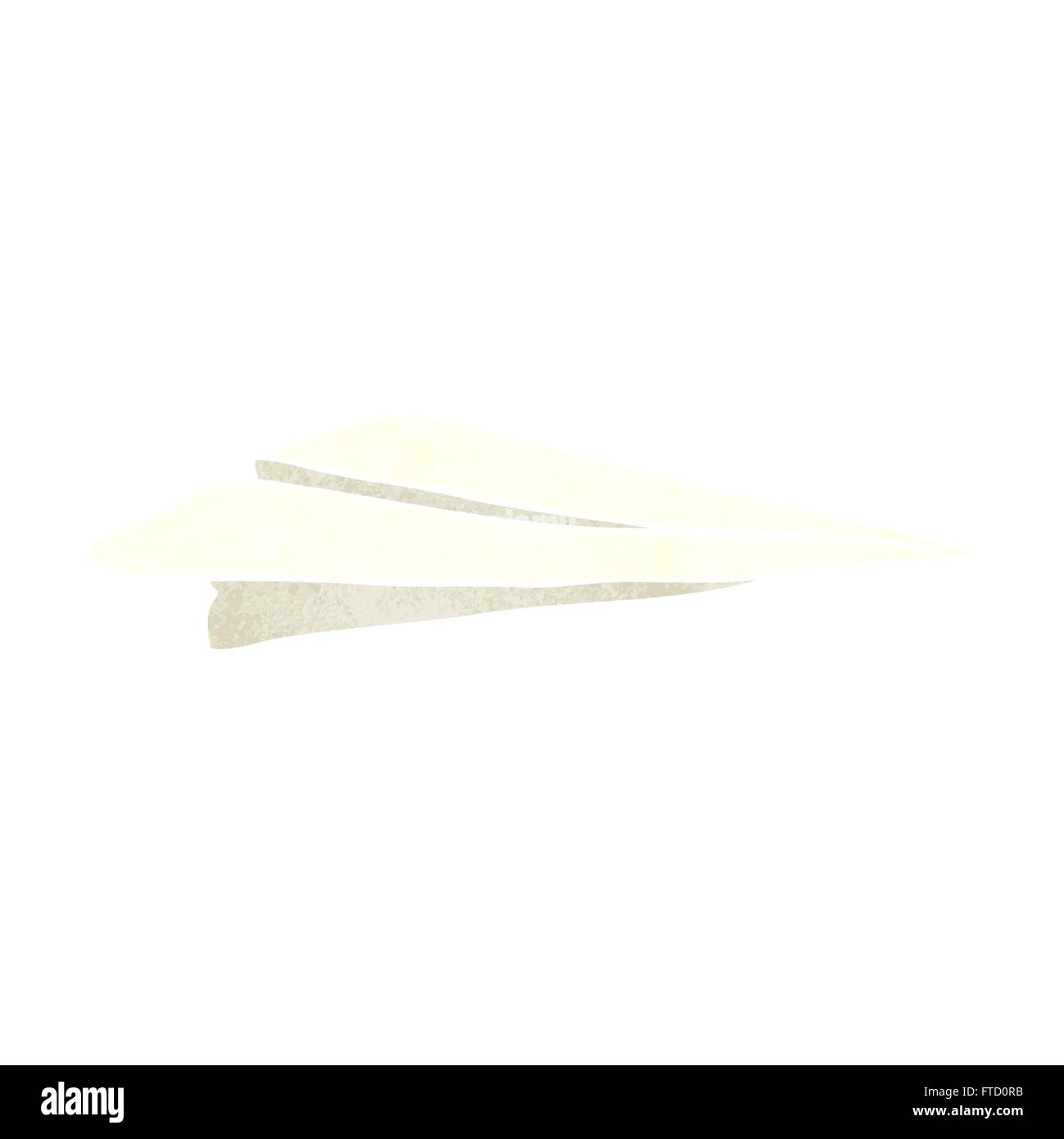 Cartoon illustration folded paper plane hi-res stock photography and ...