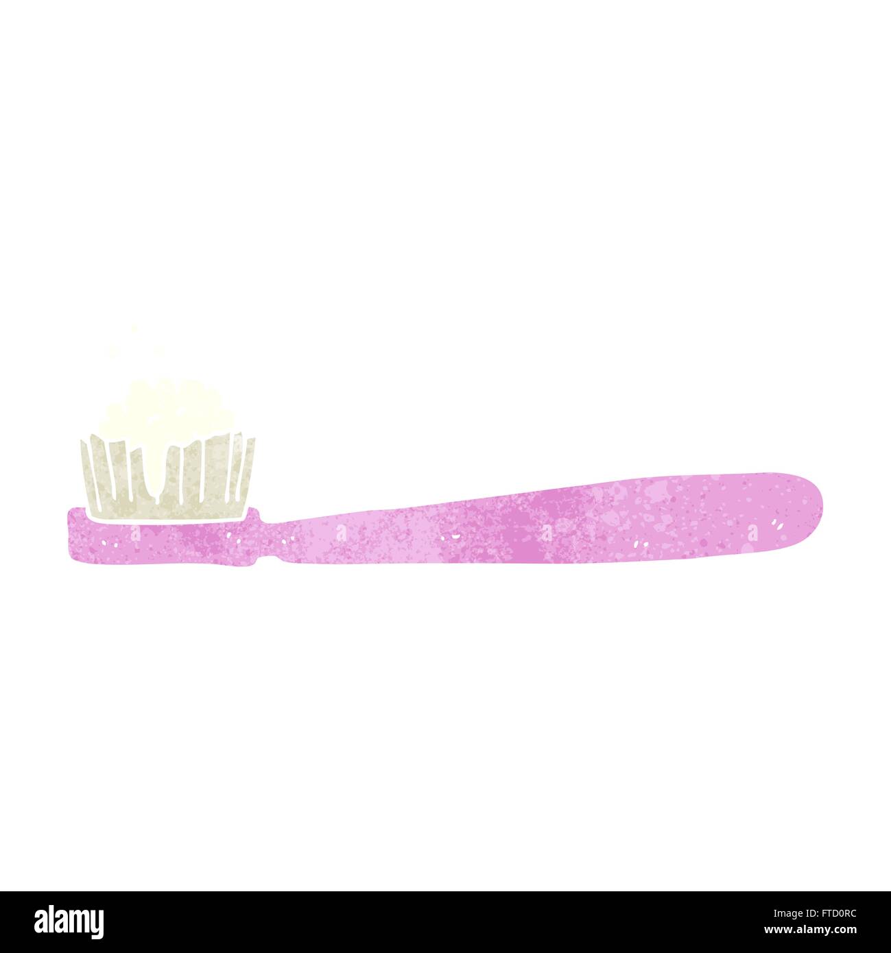 Freehand drawn retro cartoon toothbrush hi-res stock photography and ...