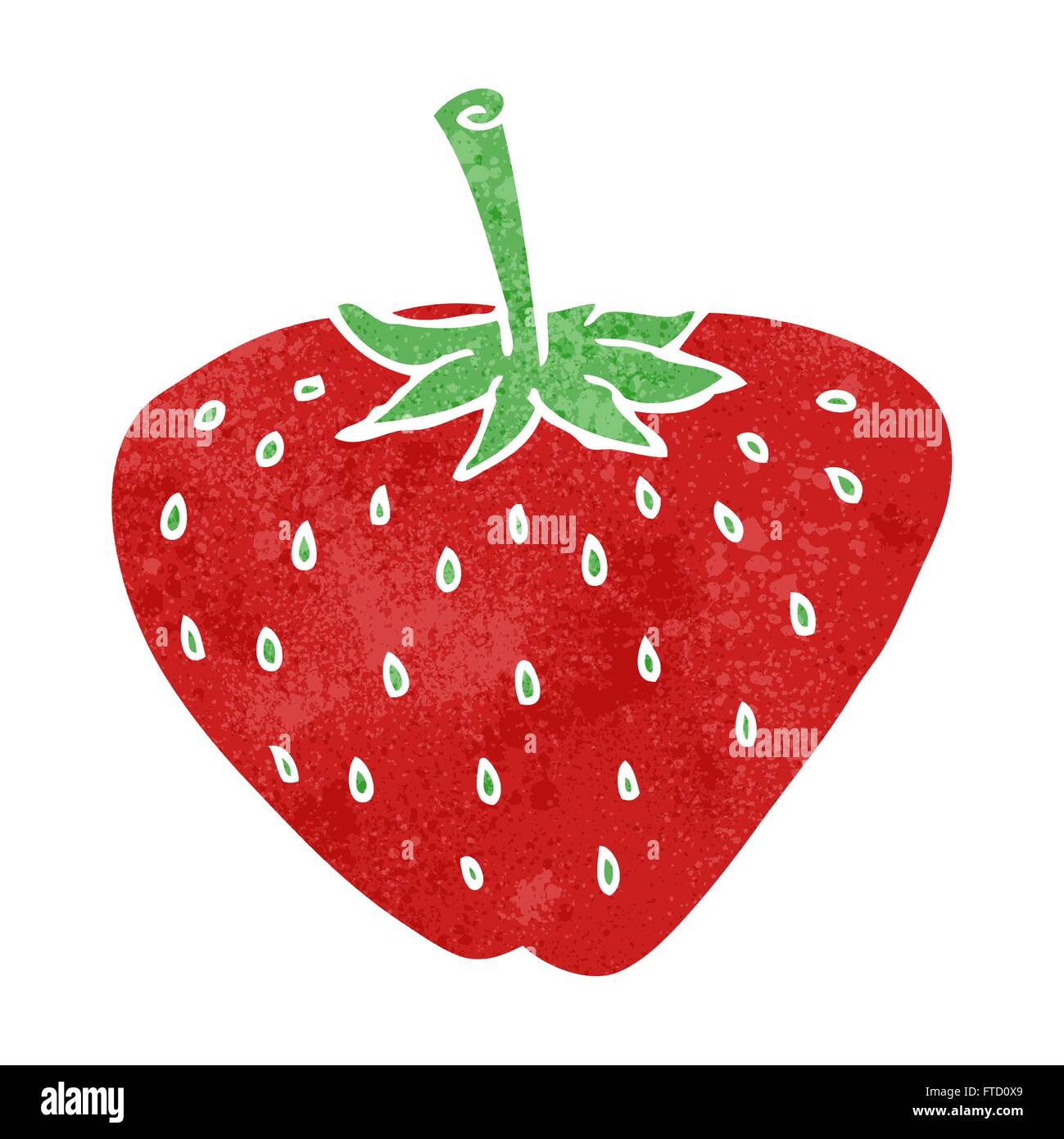 Freehand drawn cartoon strawberry hi-res stock photography and images ...