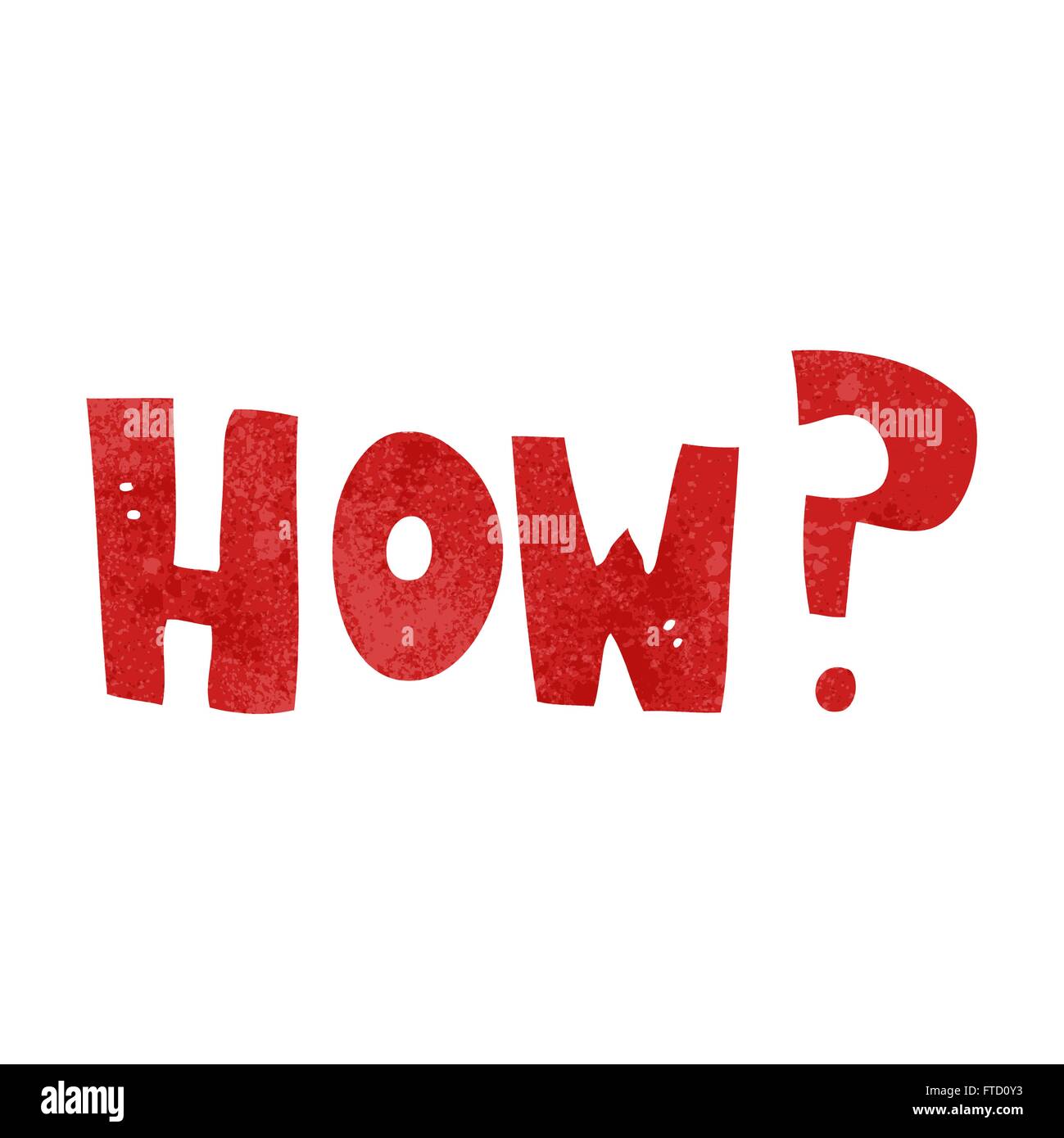 Question asking word Stock Vector Images - Alamy