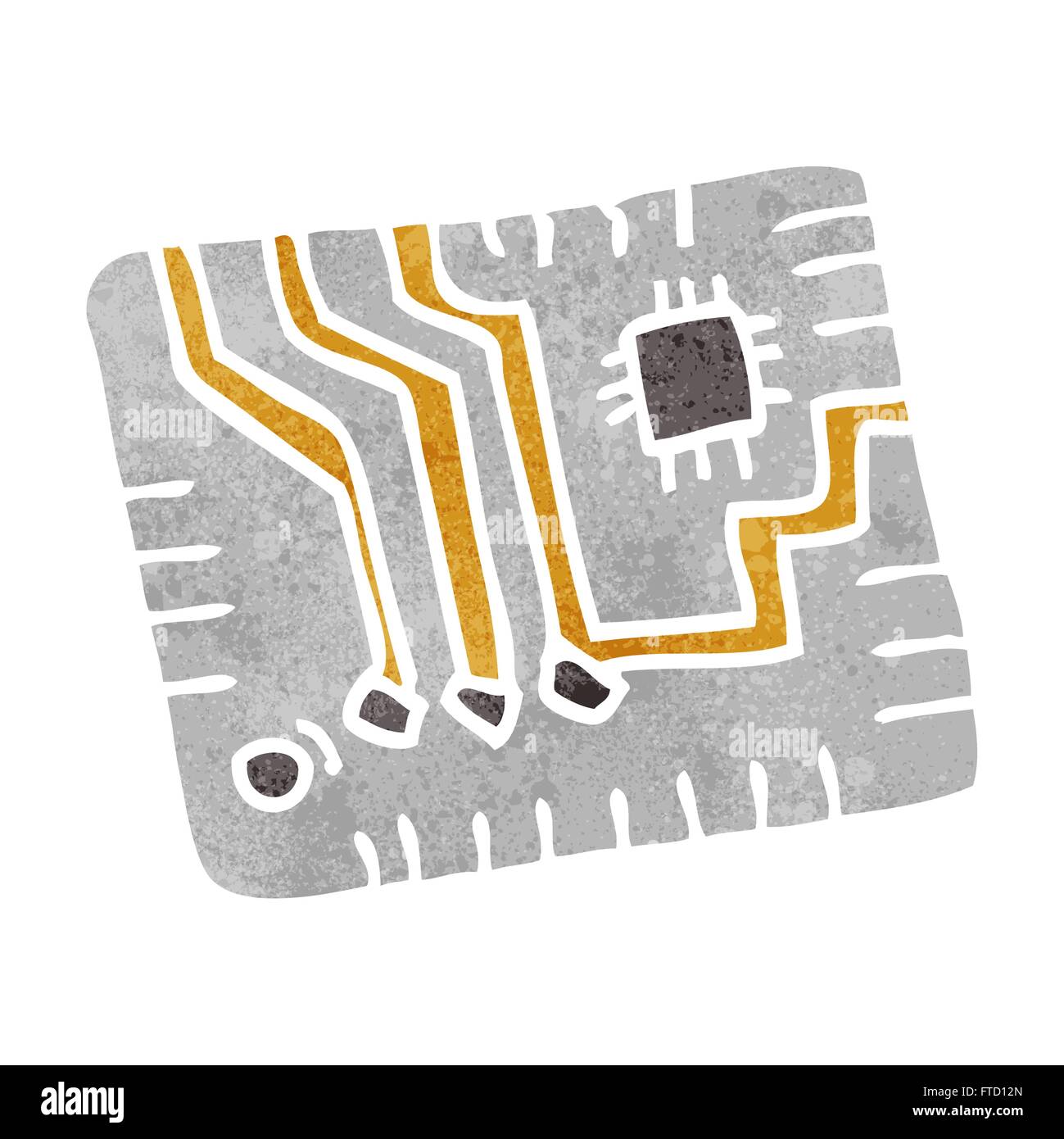 Crazy chip Stock Vector Images - Alamy