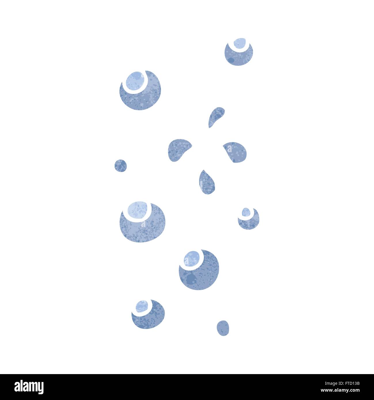 freehand retro cartoon bubbles Stock Vector Image & Art - Alamy