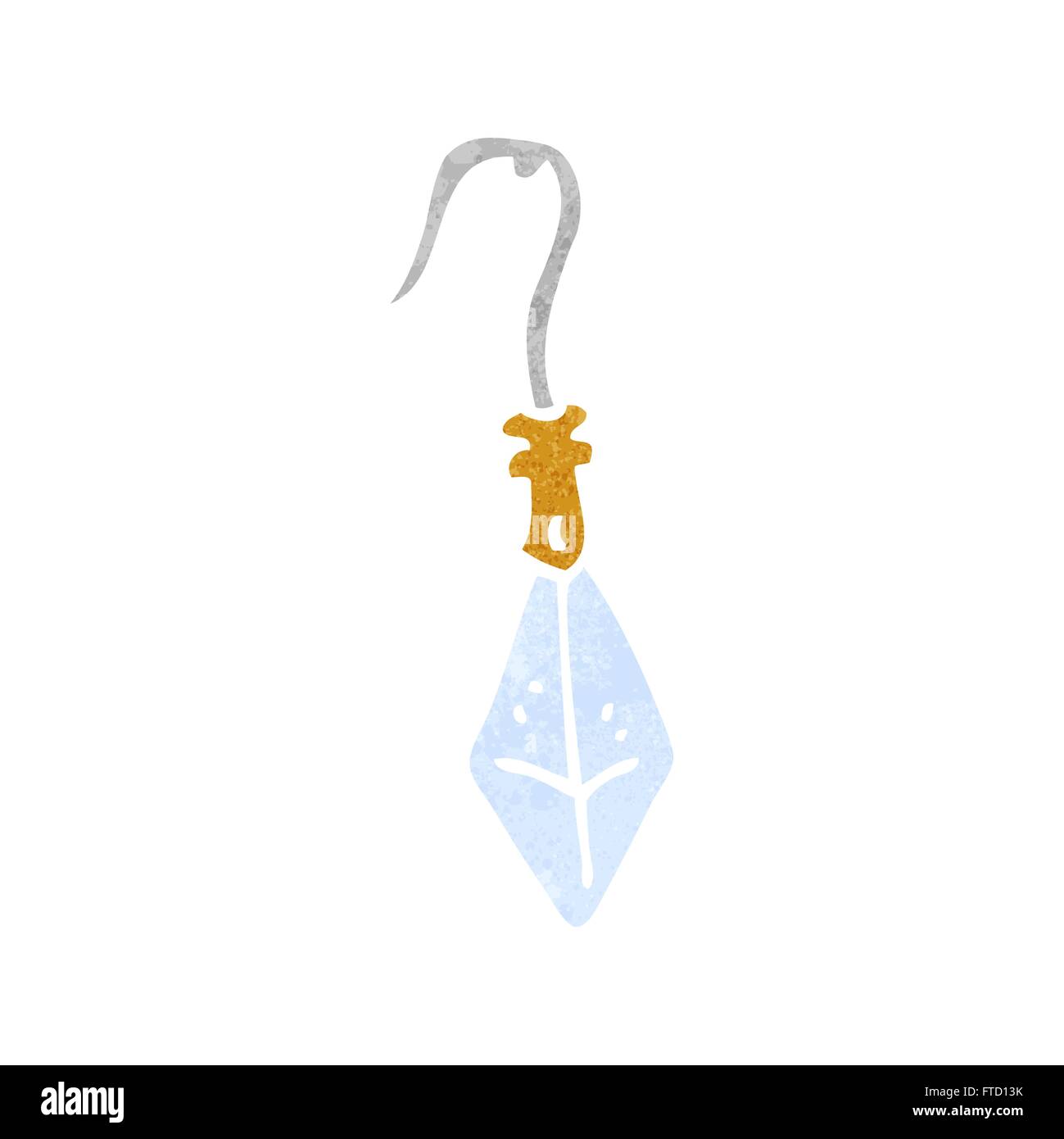 Ear with diamond earring Stock Vector Images - Alamy