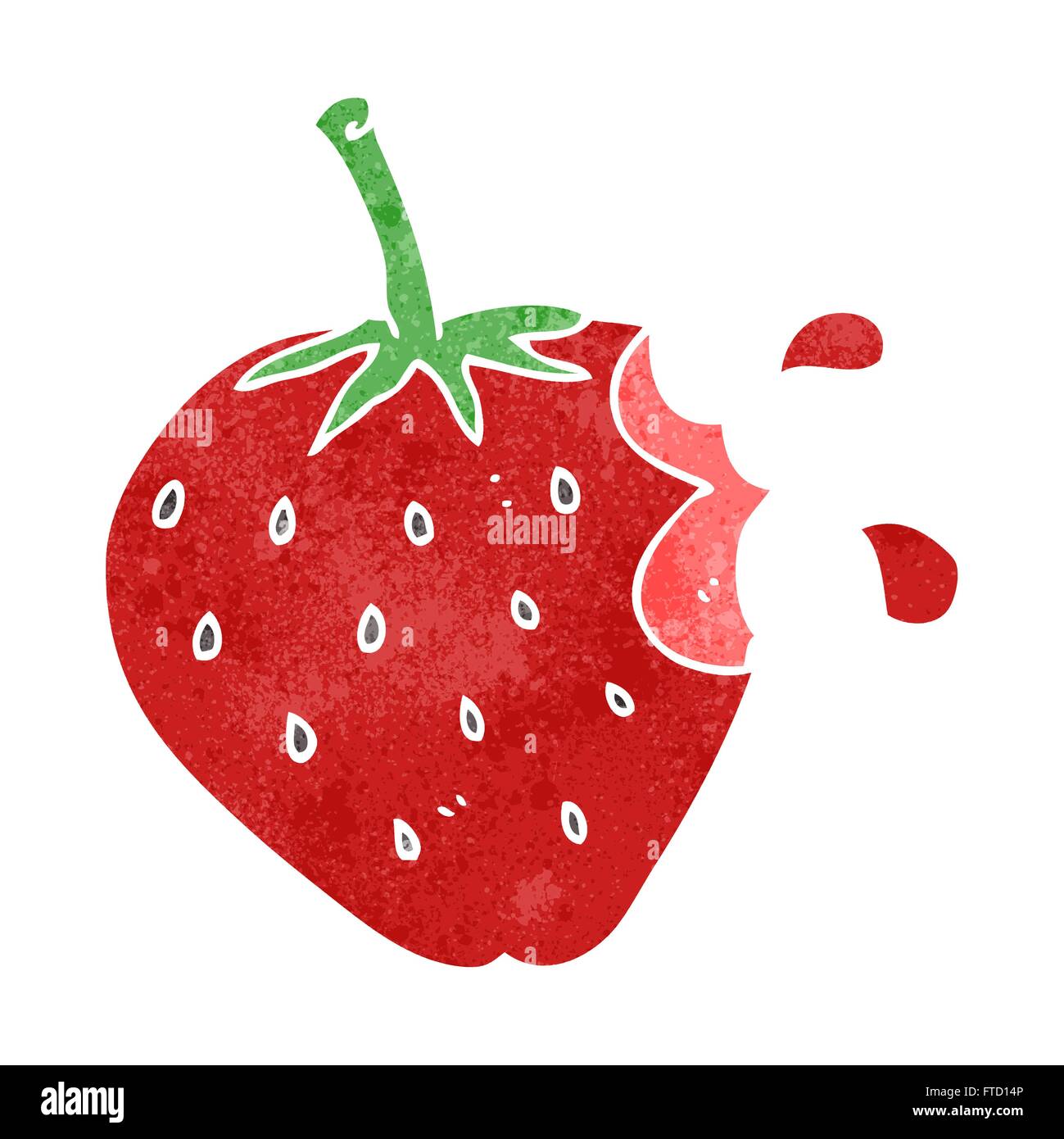 Freehand drawn cartoon strawberry hi-res stock photography and images ...