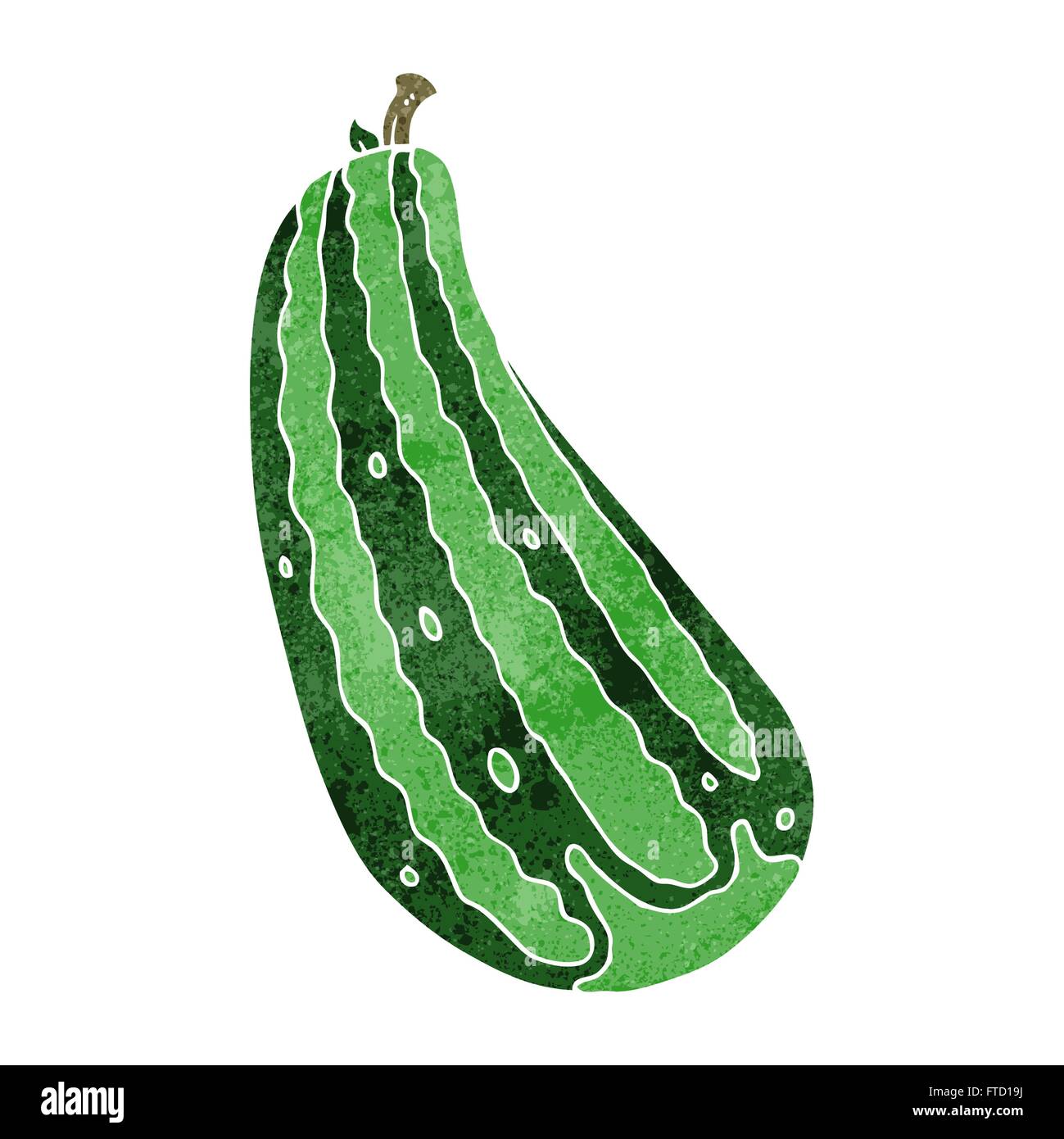 freehand retro cartoon marrow Stock Vector Image & Art - Alamy