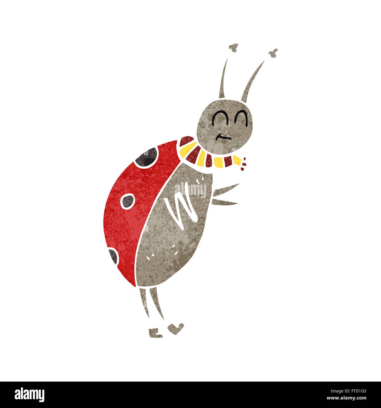 Cartoon ladybug waving hand hi-res stock photography and images - Alamy