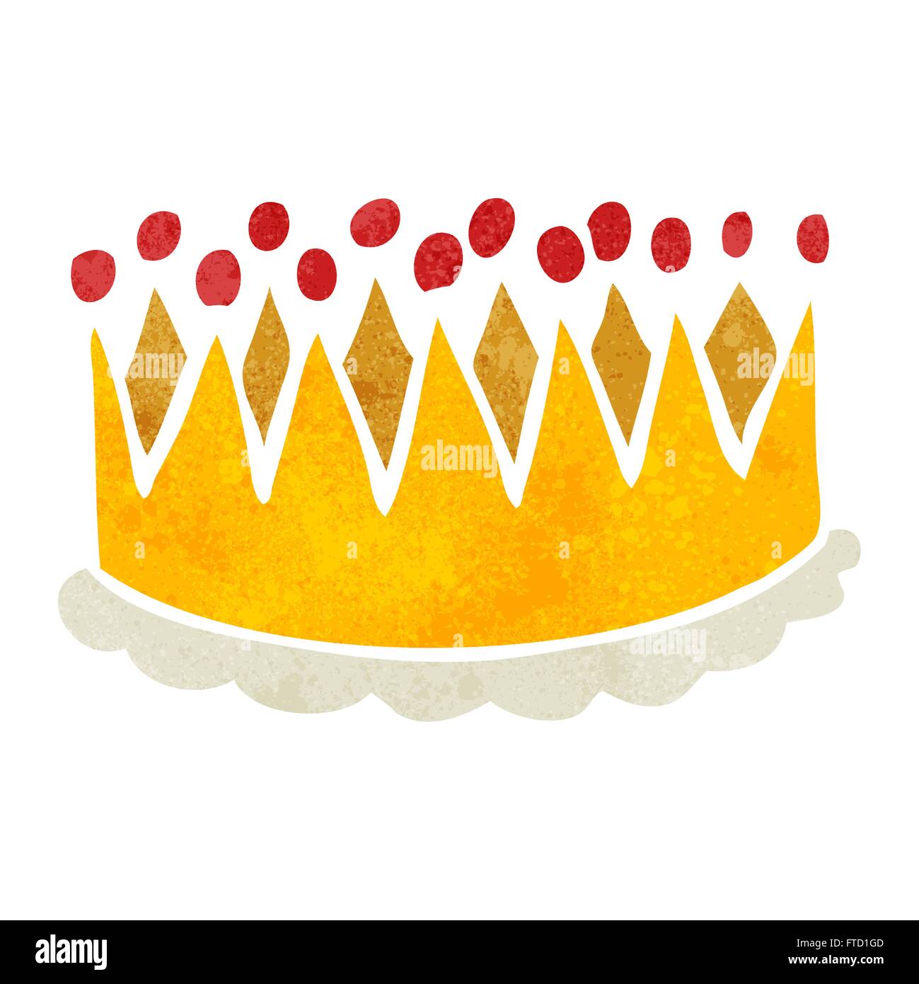 Freehand drawn cartoon queen crown Cut Out Stock Images & Pictures - Alamy