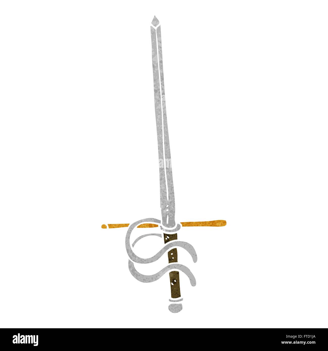 Freehand drawn cartoon hand sword Stock Vector Images - Alamy