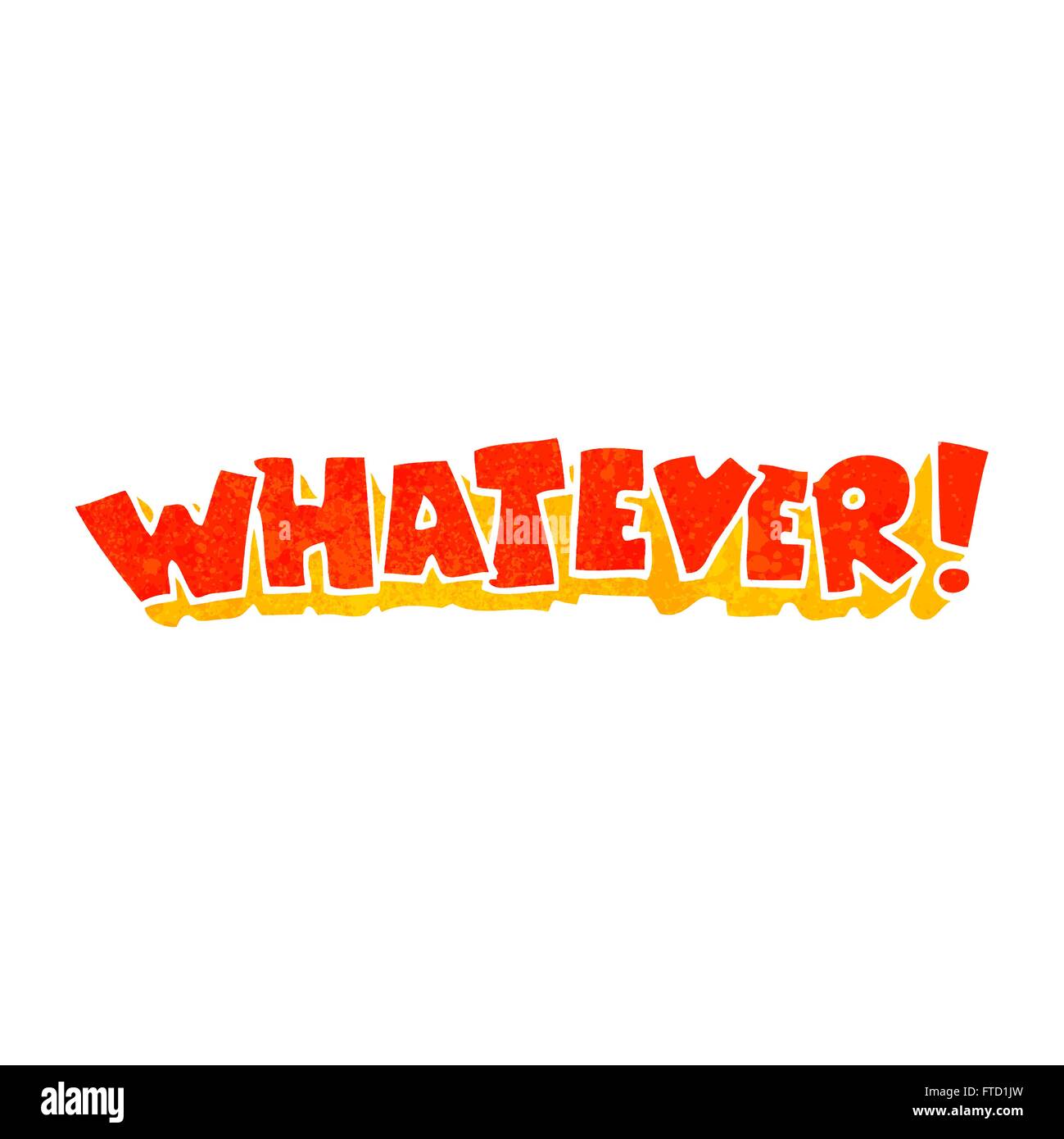 Whatever word Stock Vector Images - Alamy