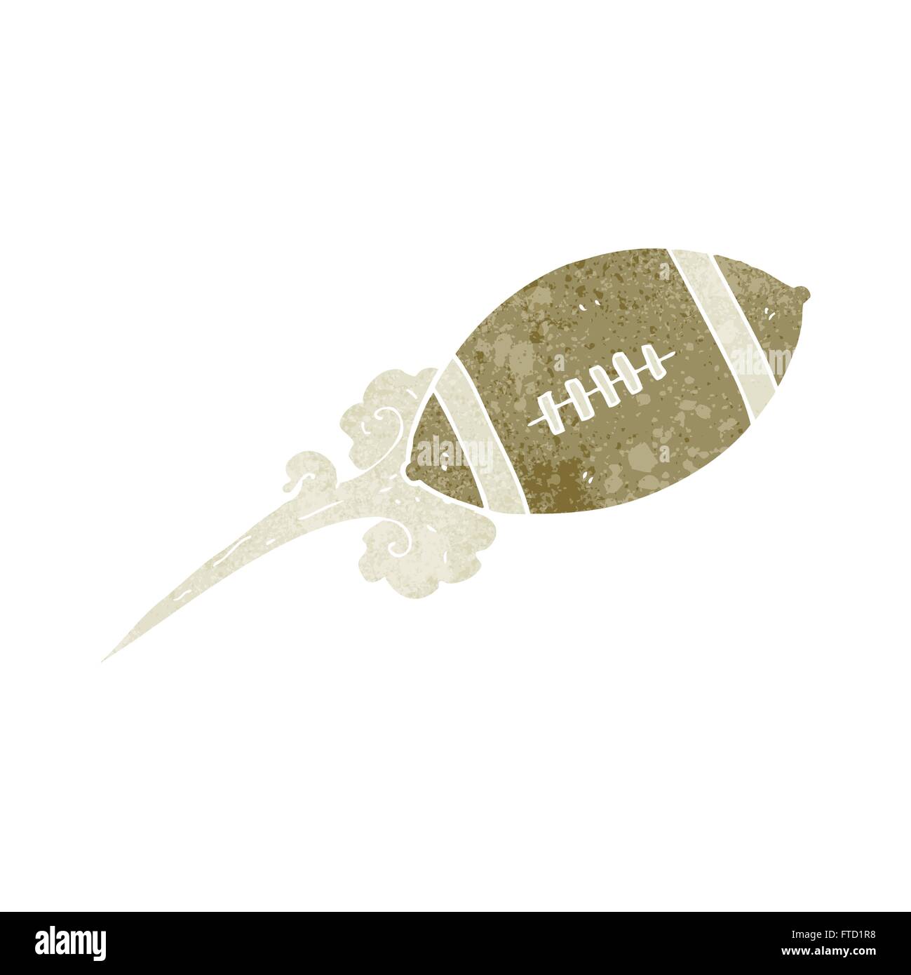 Distressed football Stock Vector Images - Alamy