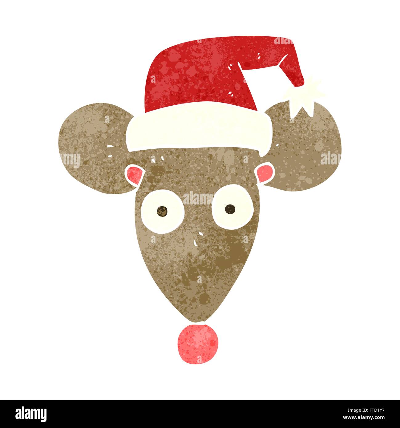 Mouse face hat Stock Vector Images - Alamy