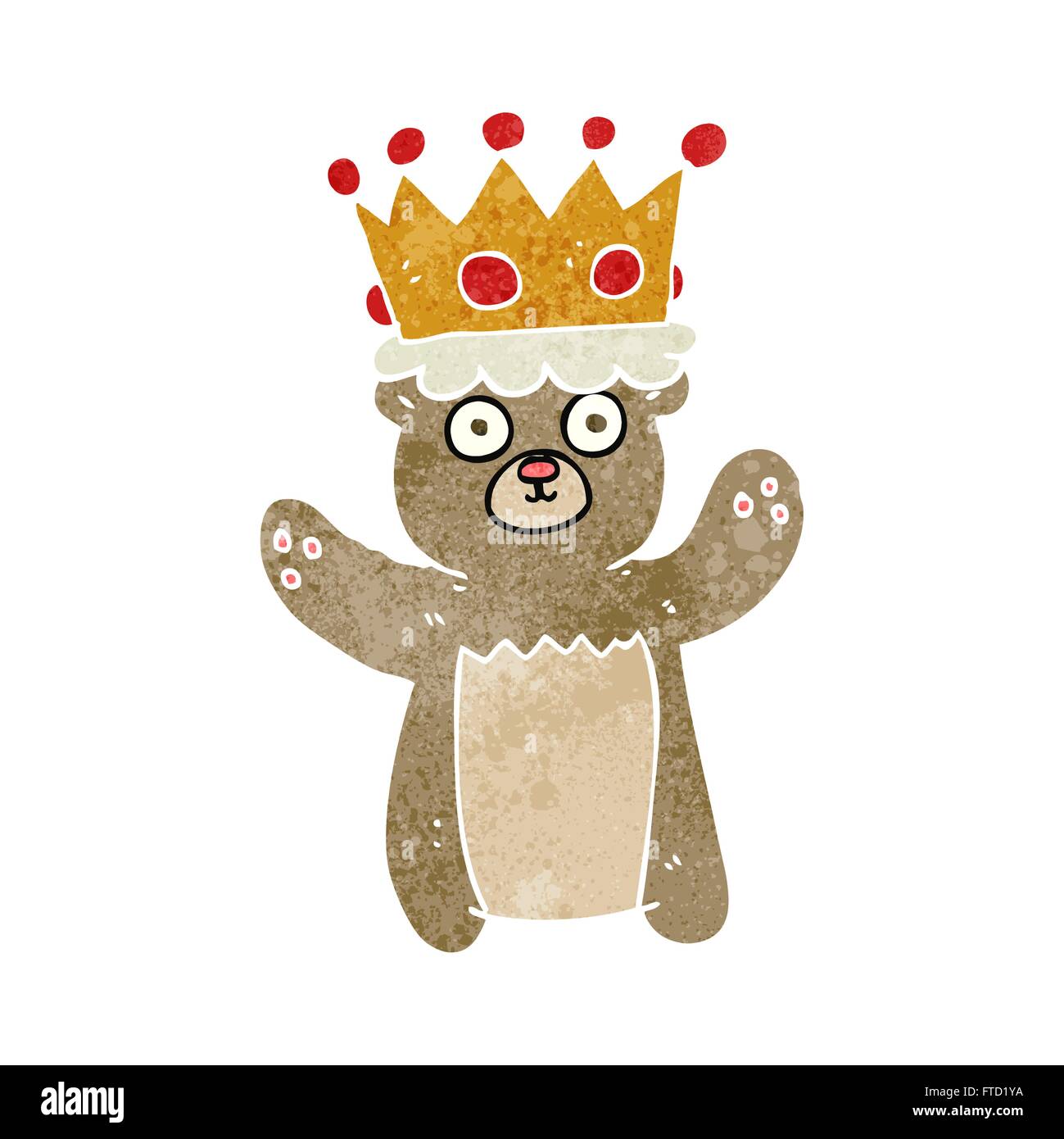 Bear wearing crown hi-res stock photography and images - Alamy