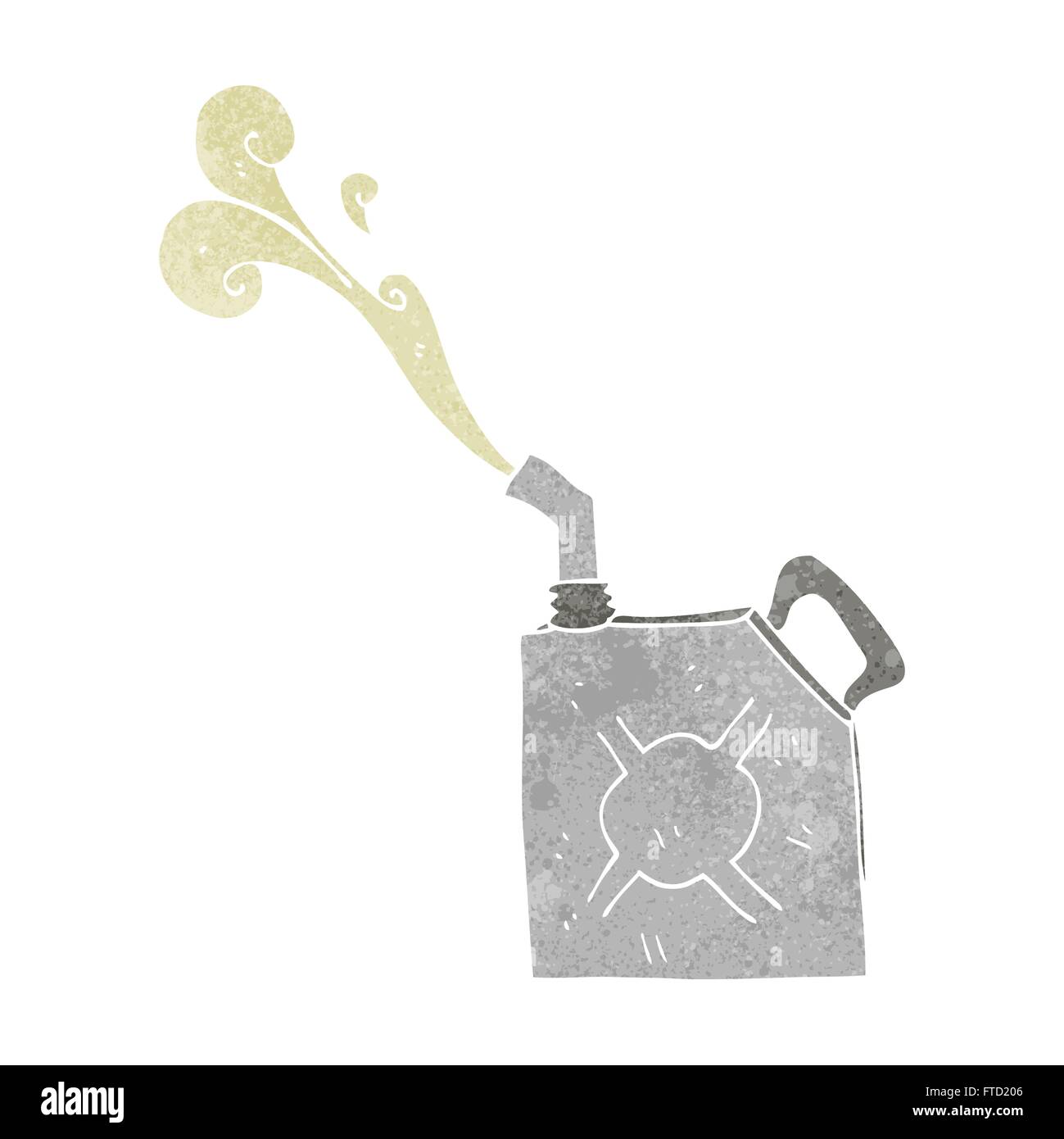 freehand retro cartoon fuel can Stock Vector Image & Art - Alamy