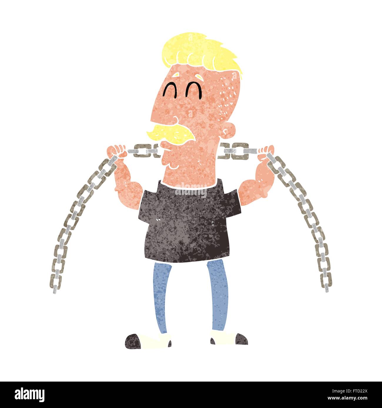 Lifting chain Stock Vector Images - Alamy