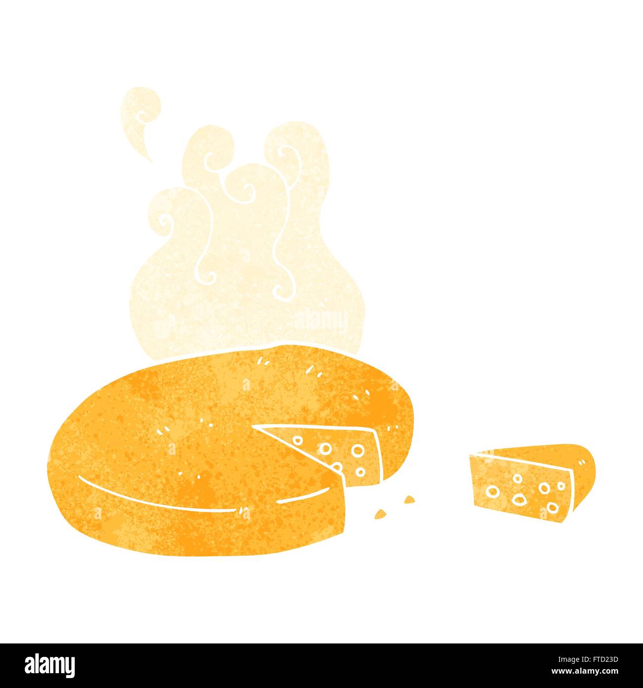 Freehand drawn cartoon cheese wheel Stock Vector Images - Alamy