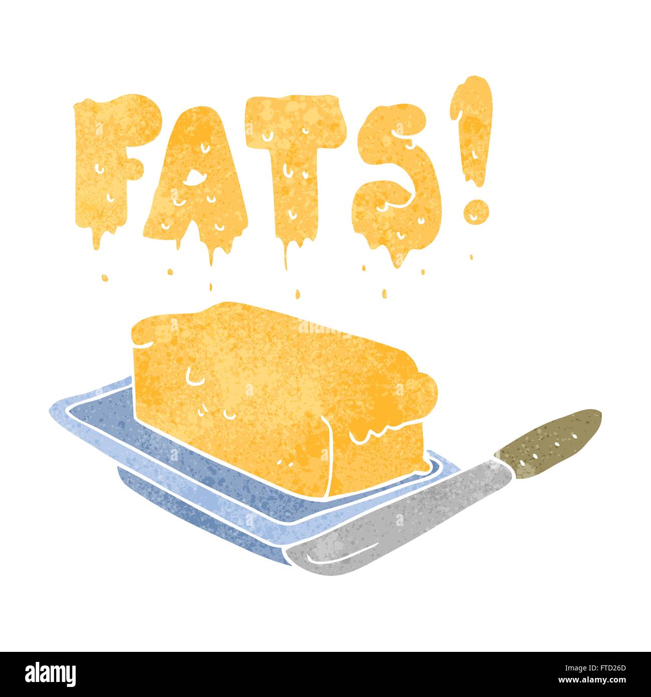 Freehand drawn cartoon butter hi-res stock photography and images - Alamy