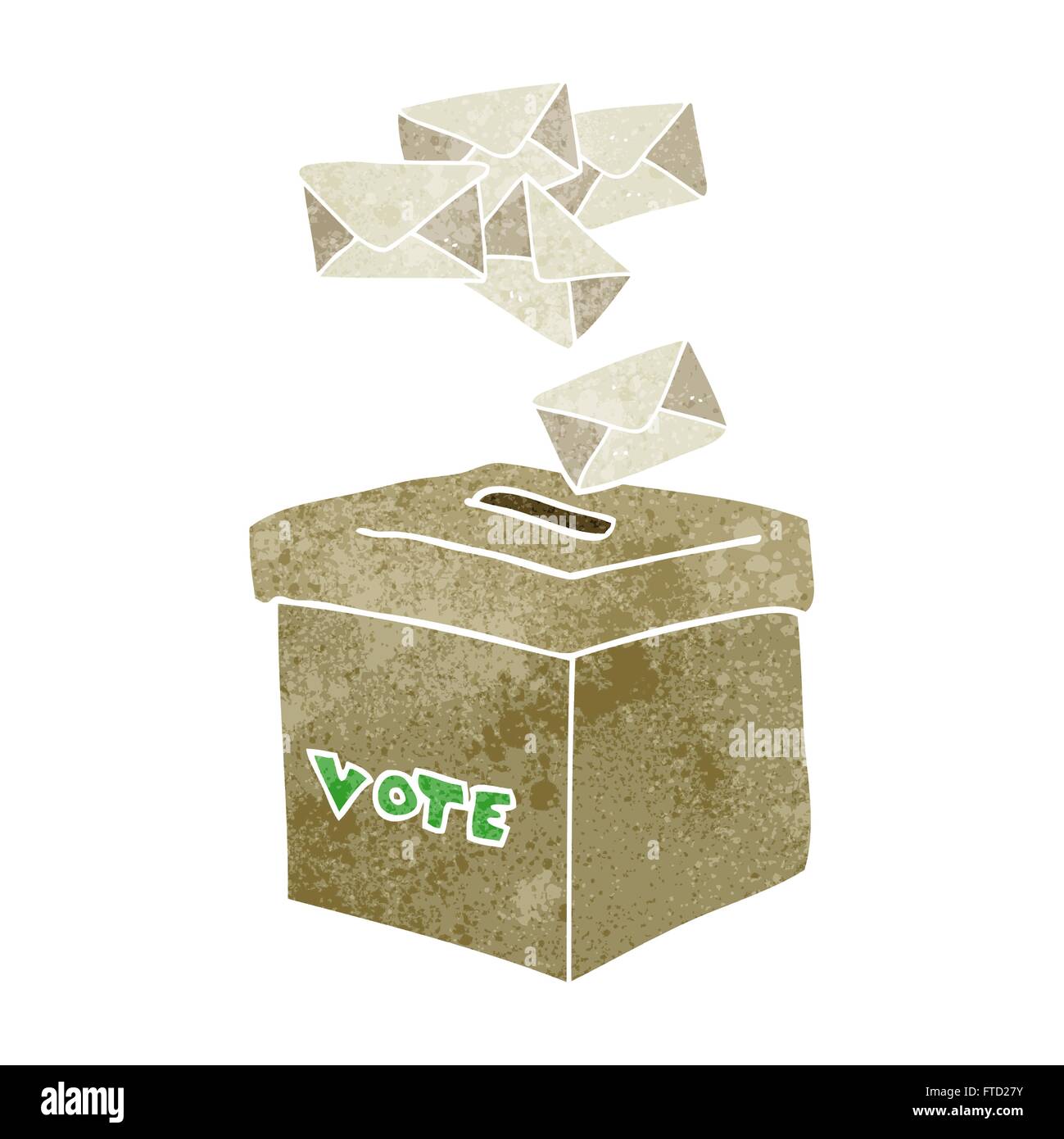 Hand drawn vector drawing voting ballot Cut Out Stock Images & Pictures ...