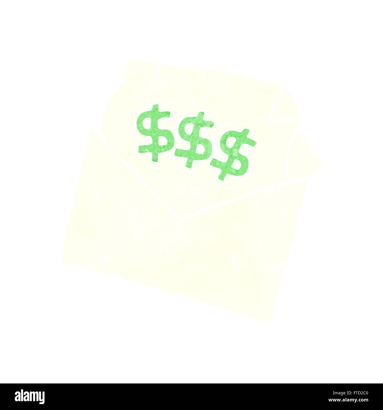 Freehand drawn cartoon payment letter Stock Vector Images - Alamy